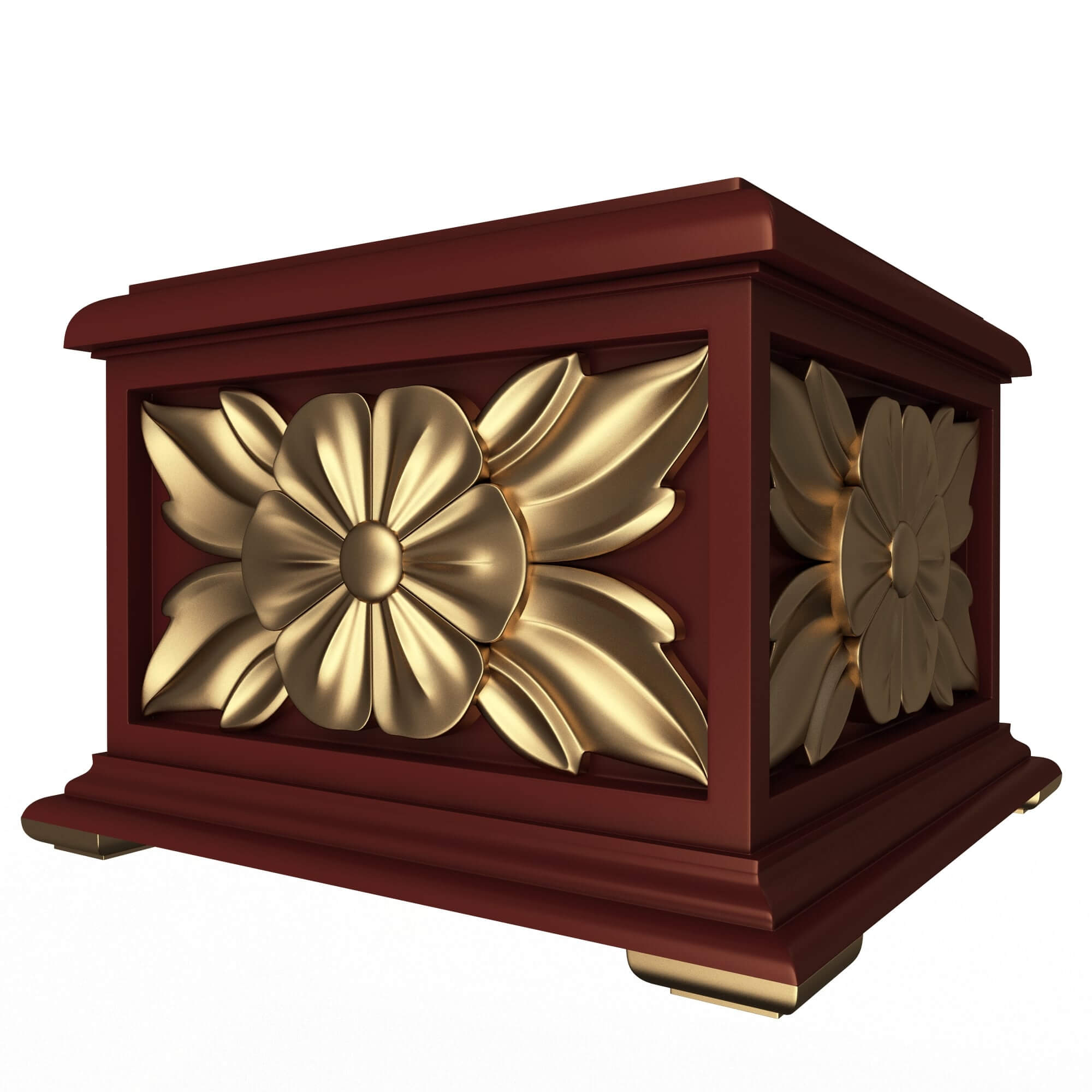 Casket Collection Red - 3D Model by KhaganFX