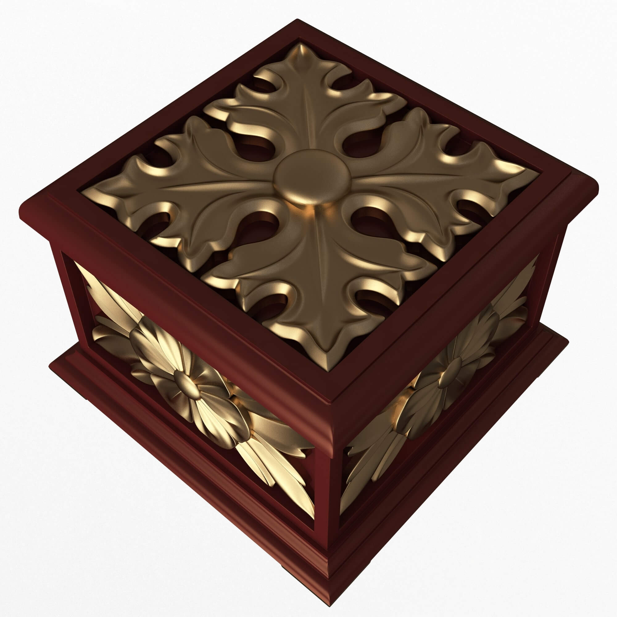 Casket Collection Red - 3D Model by KhaganFX