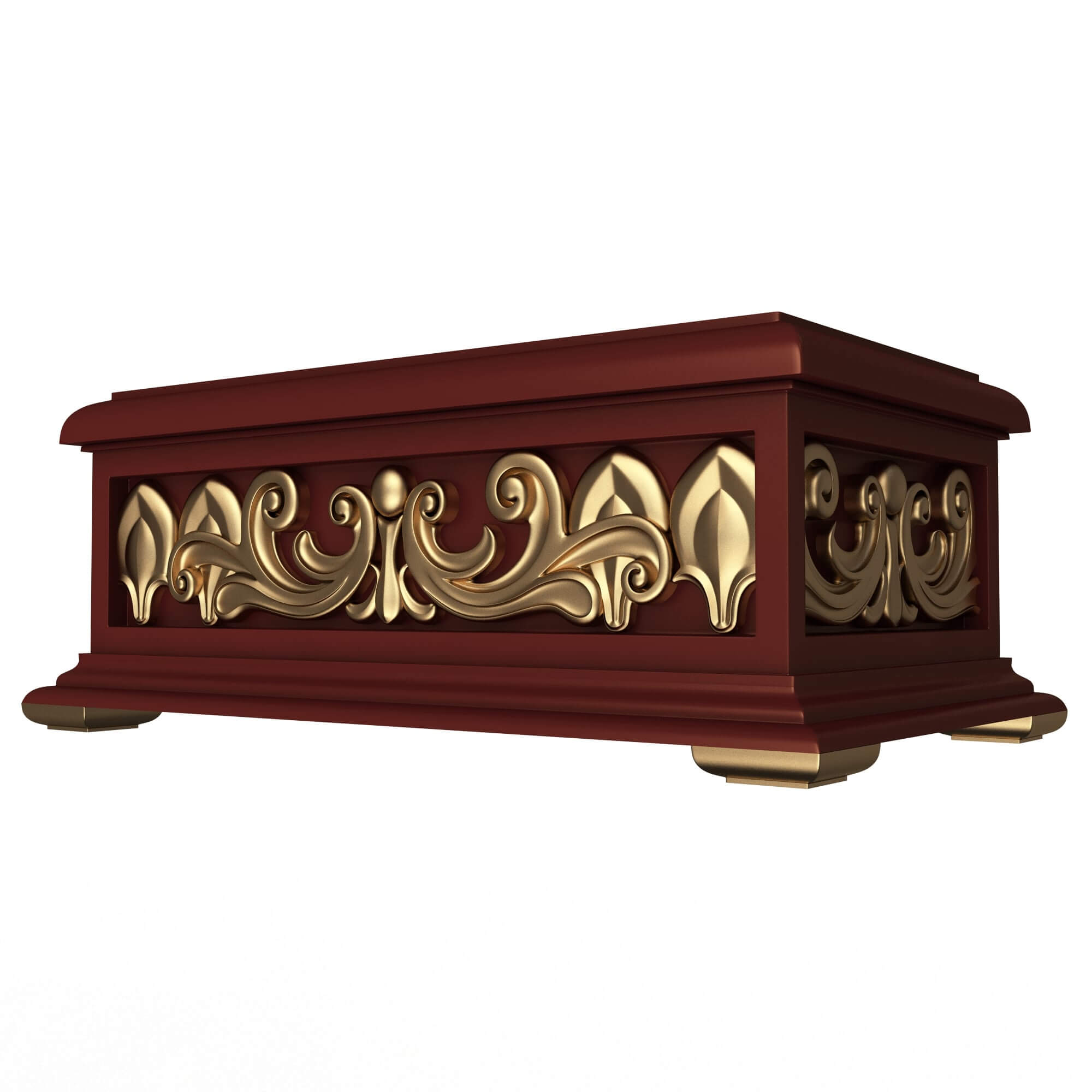 Casket Collection Red - 3D Model by KhaganFX