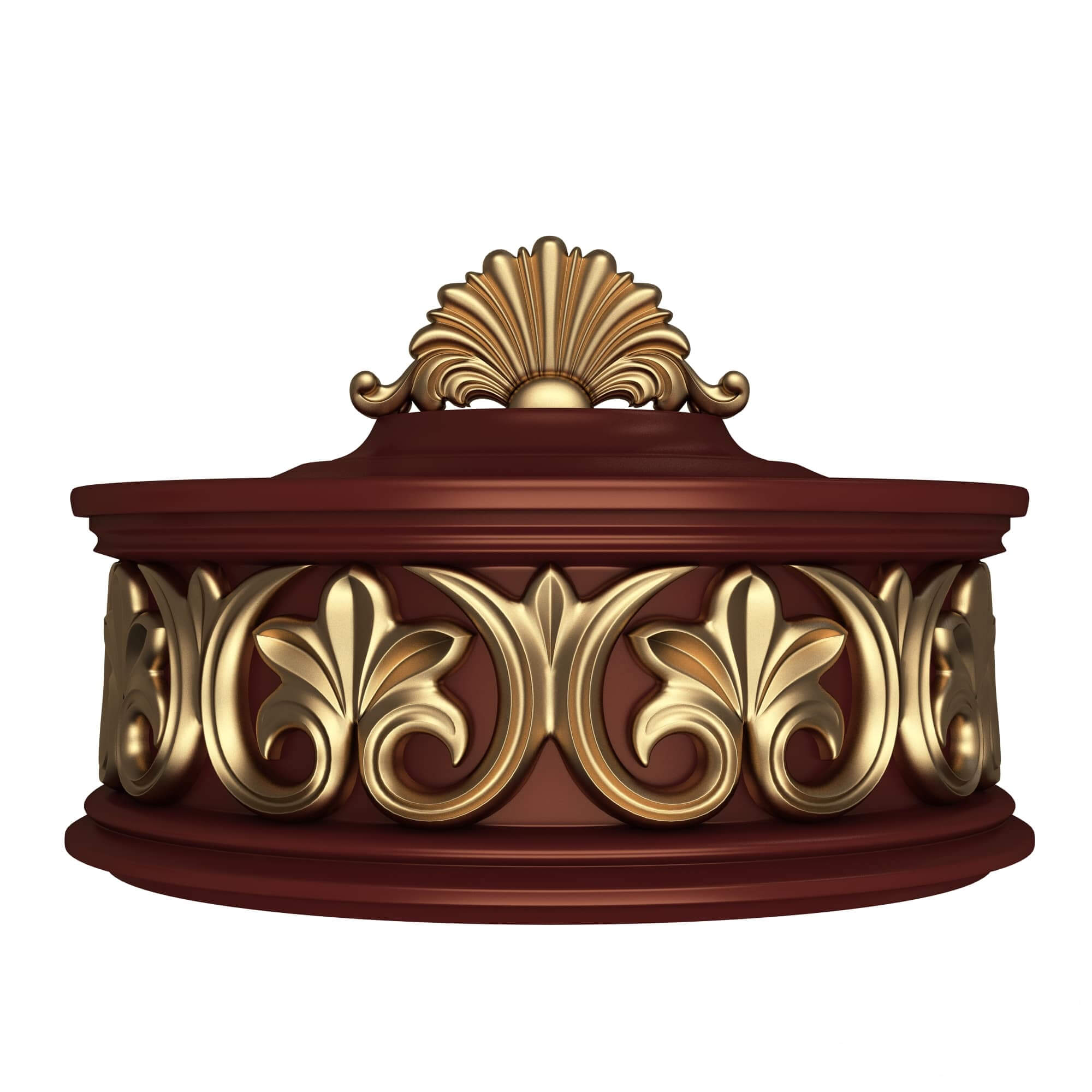 Casket Collection Red - 3D Model by KhaganFX