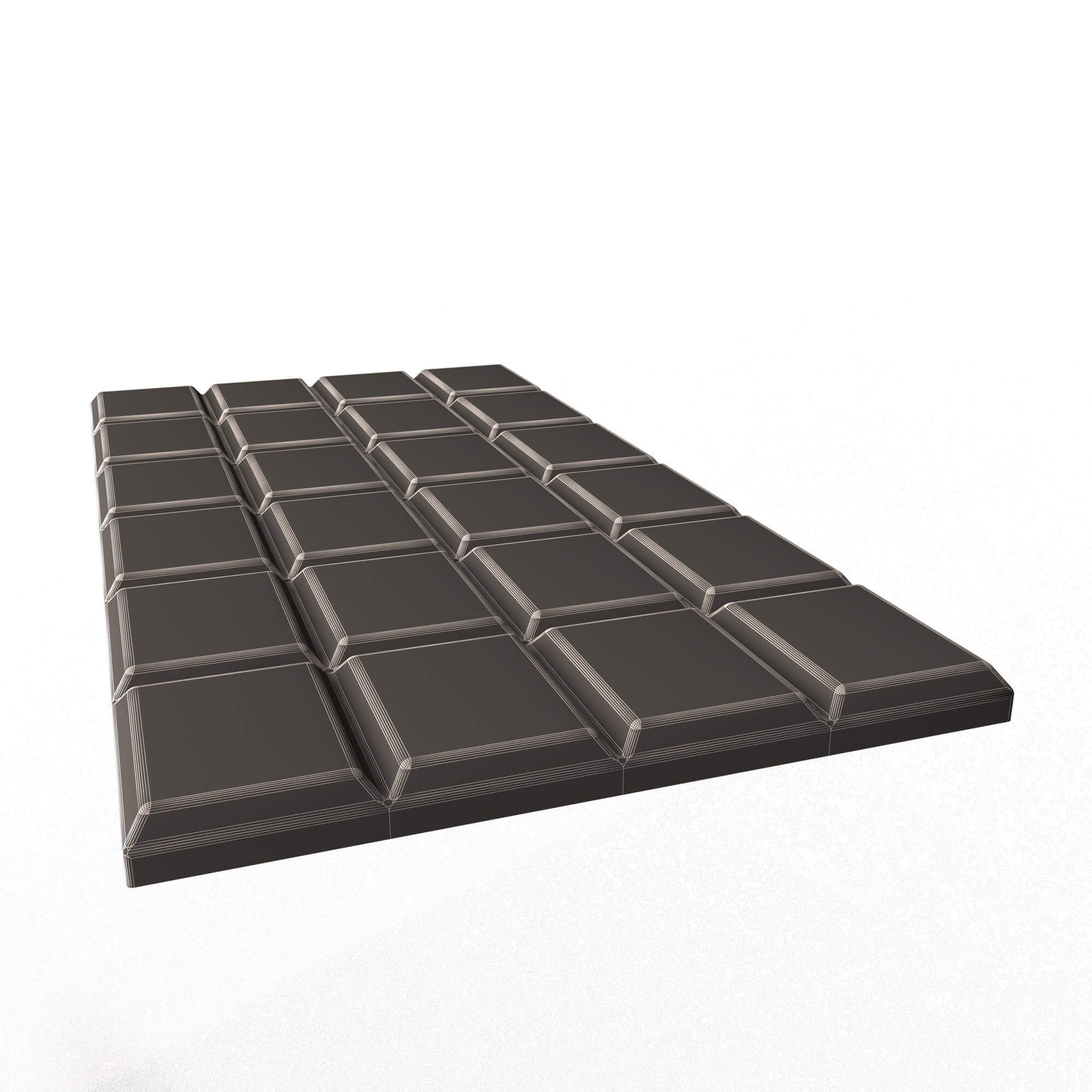 Chocolate Bar - 3D Model by KhaganFX