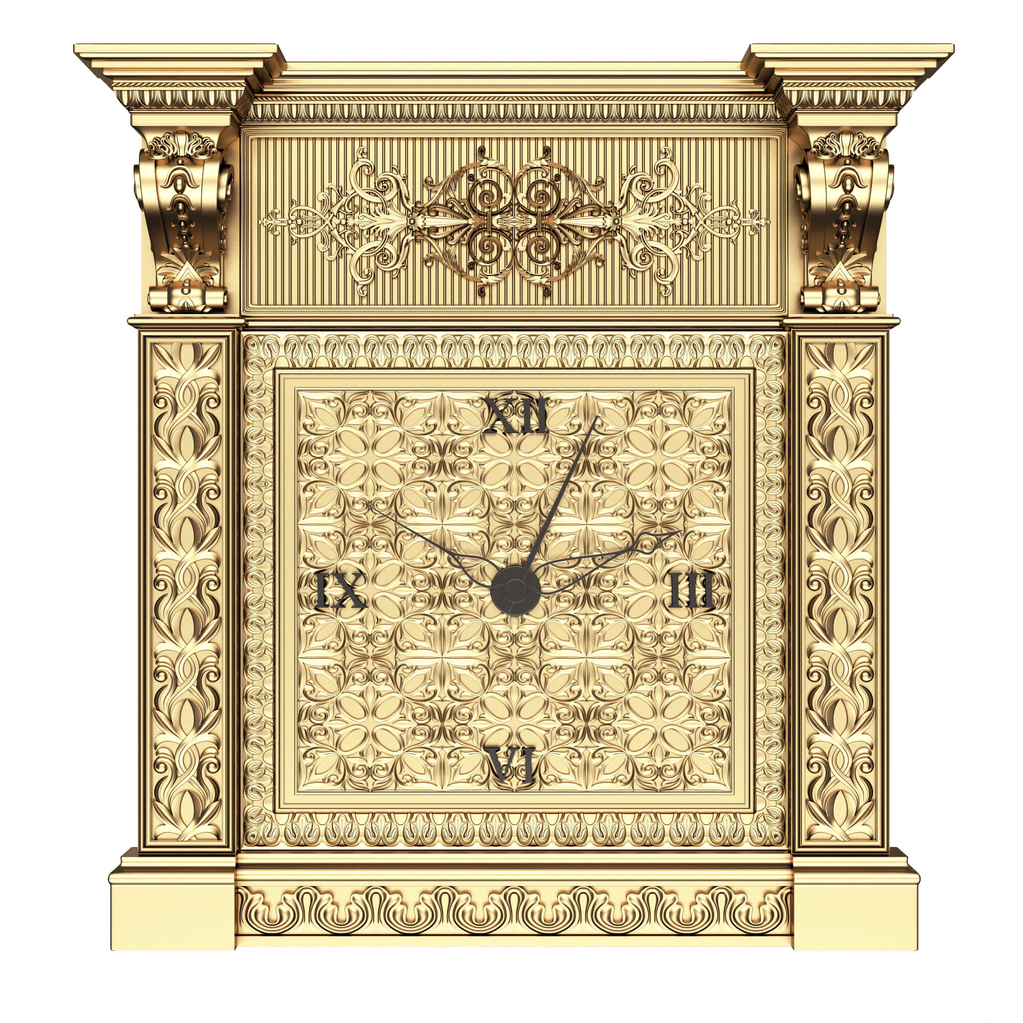 Classic Clock Collection - 3D Model by KhaganFX