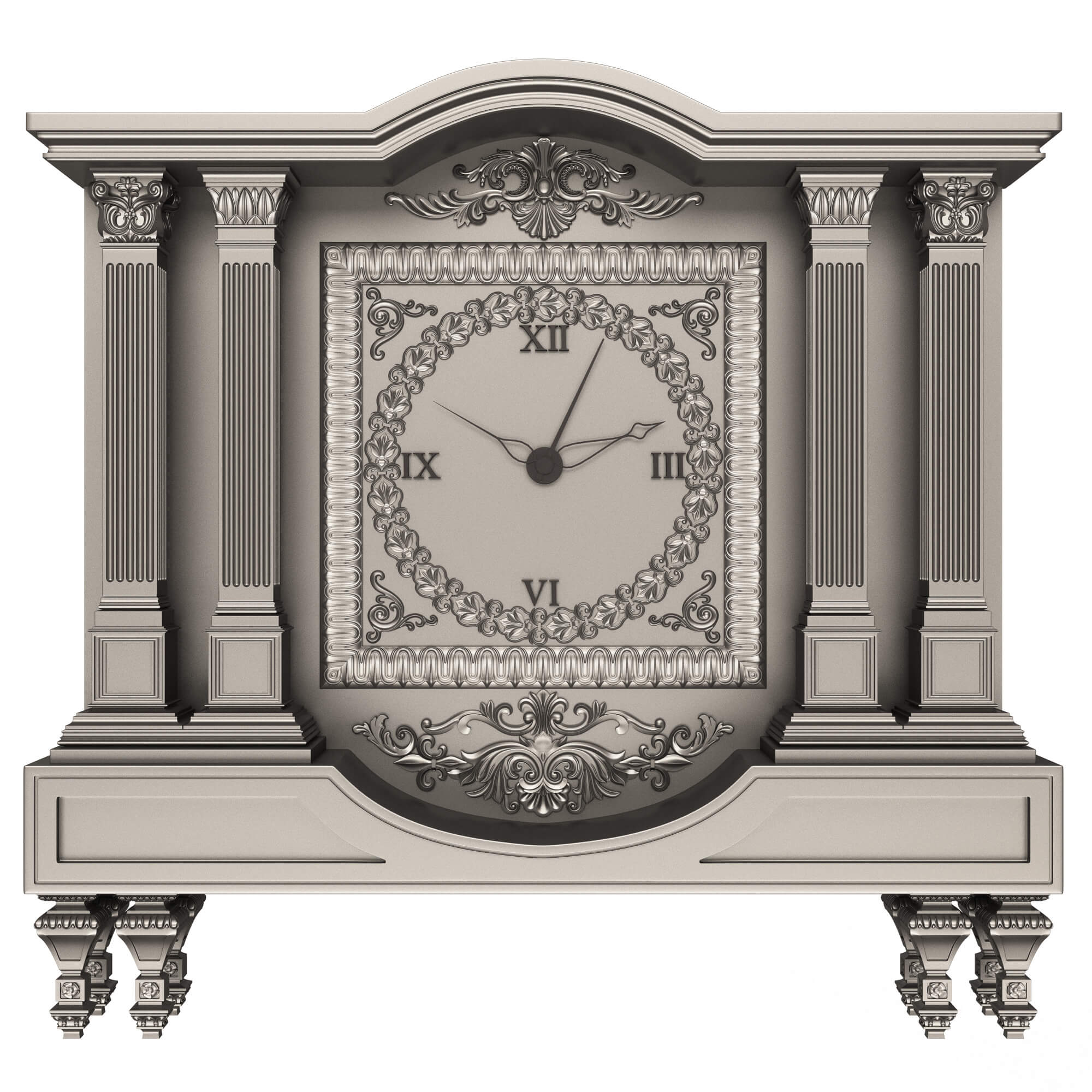 Classic Clock Collection - 3D Model by KhaganFX