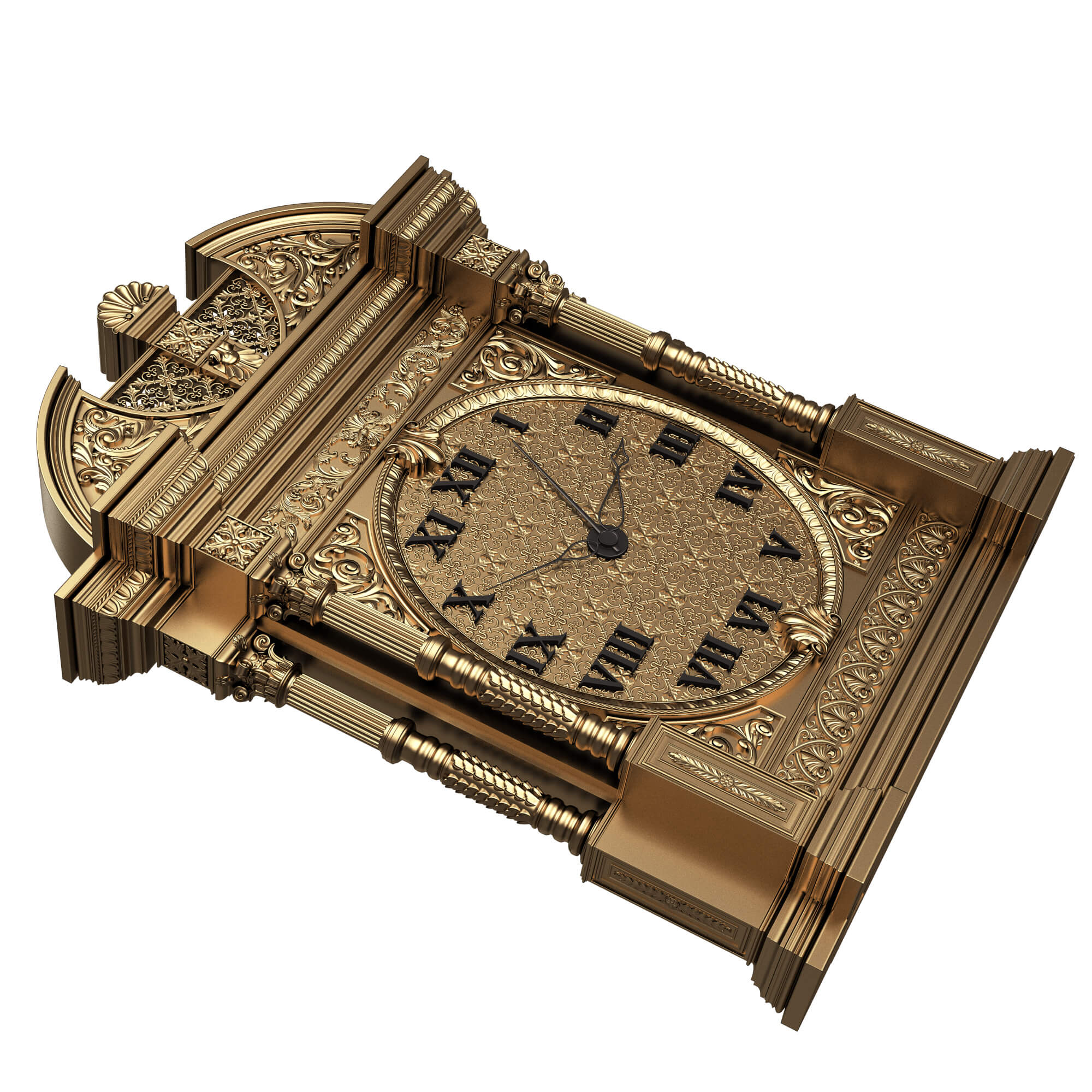 Classic Clock Collection - 3D Model by KhaganFX