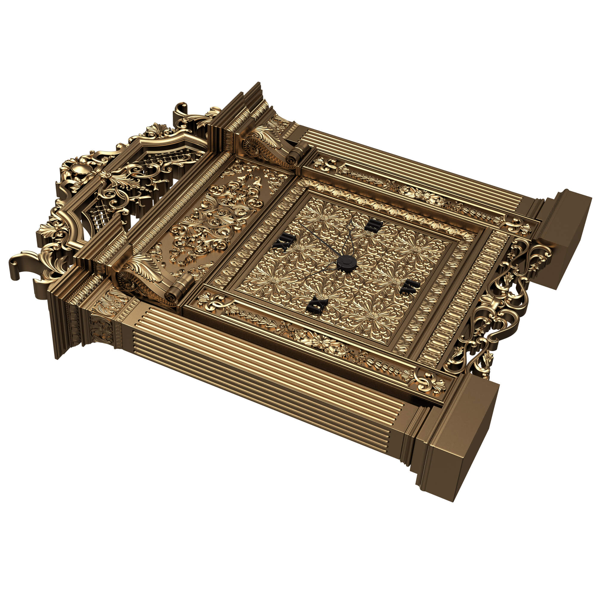 Classic Clock Collection - 3D Model by KhaganFX