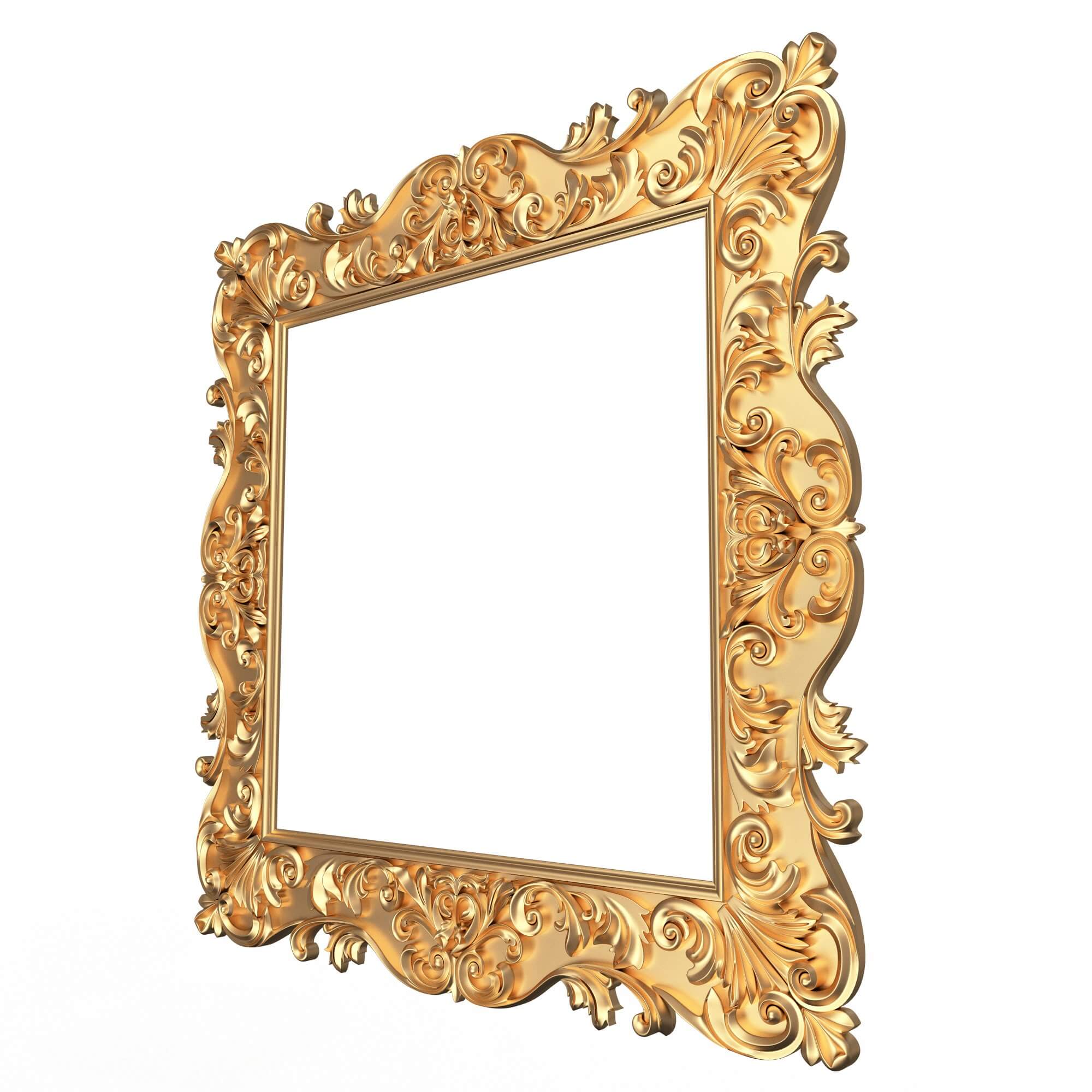 Classic Frame 01 - 3D Model by KhaganFX