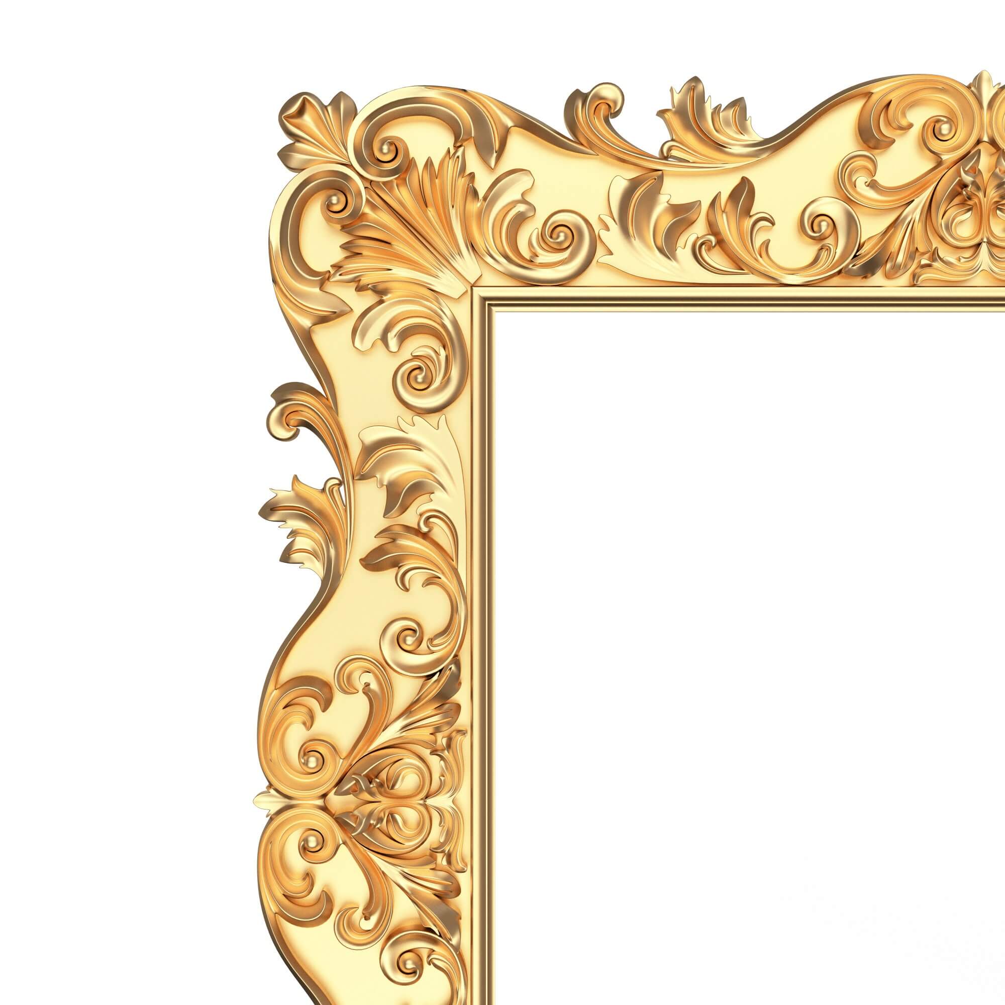 Classic Frame 01 - 3D Model by KhaganFX