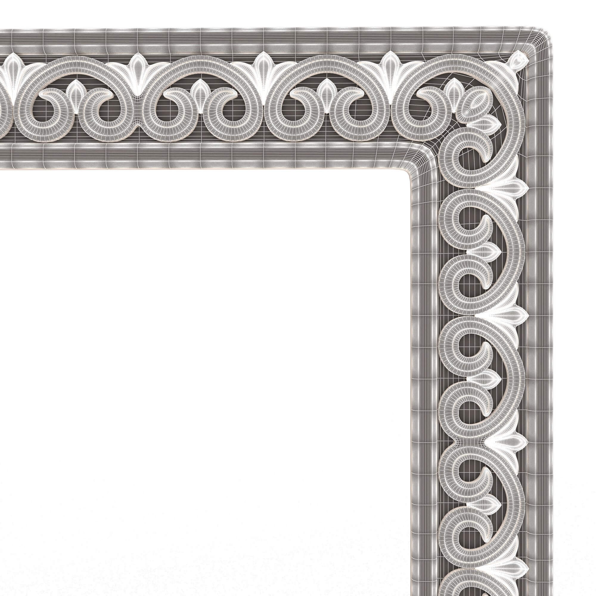 Classic Frame 023 - 3D Model by KhaganFX