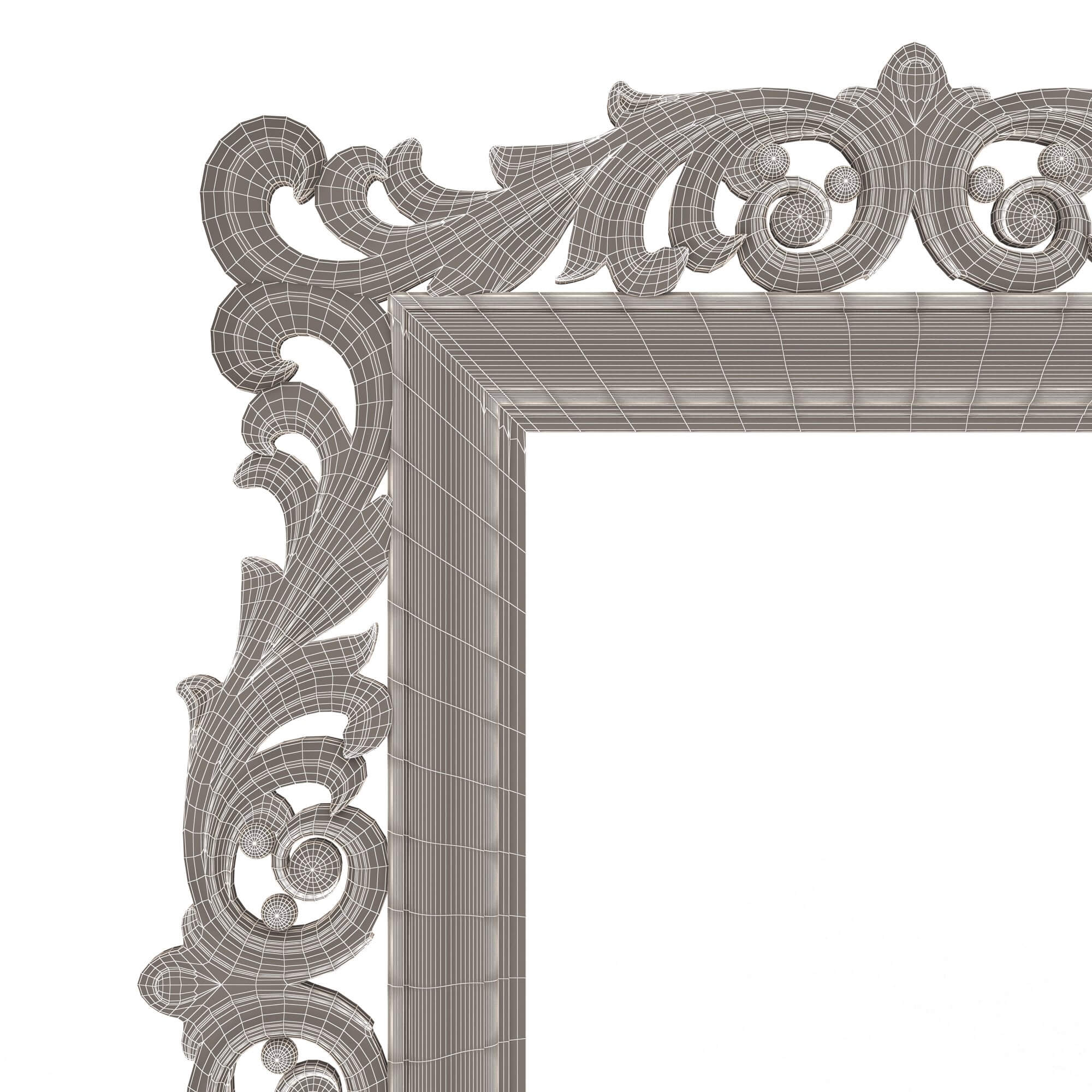 Classic Frame and Mirror Collection - 3D Model by KhaganFX