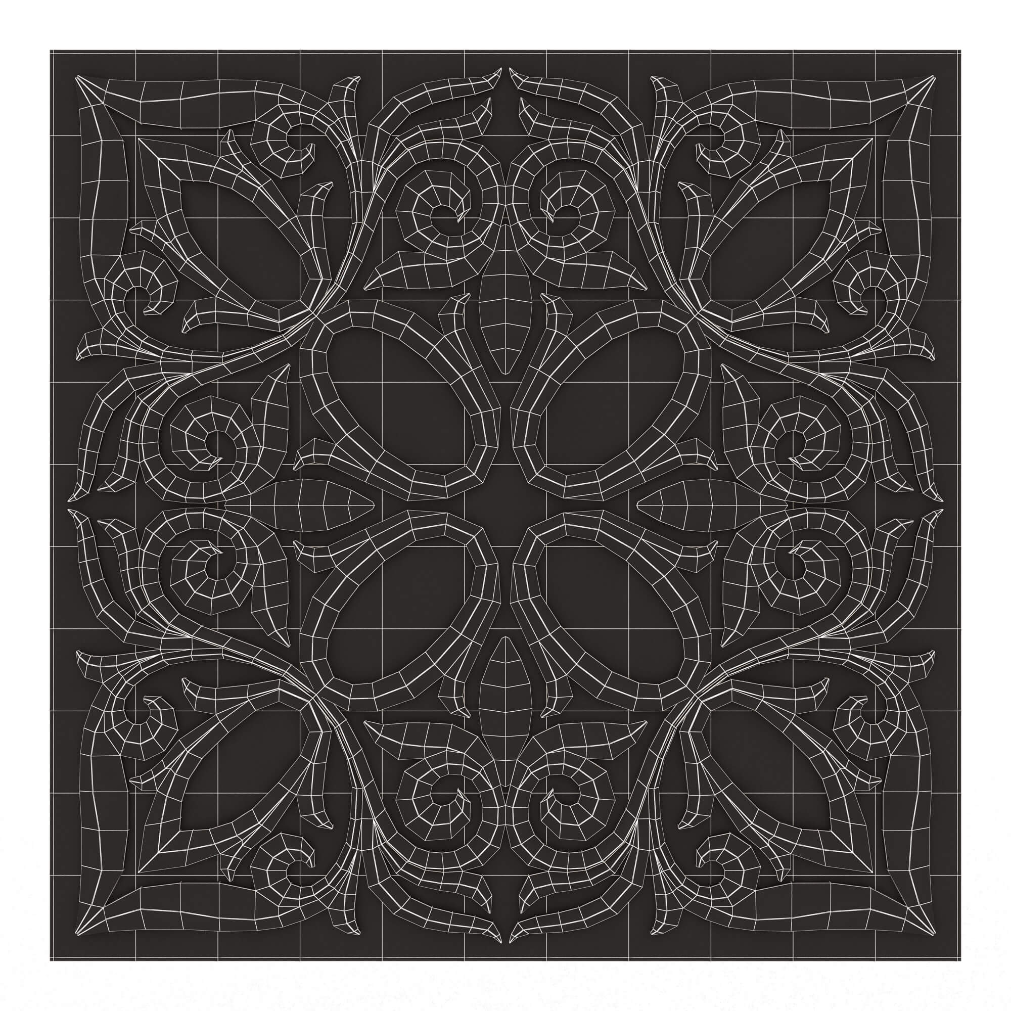 Collection of 25 Classic Carvings 05 - 3D Model by KhaganFX