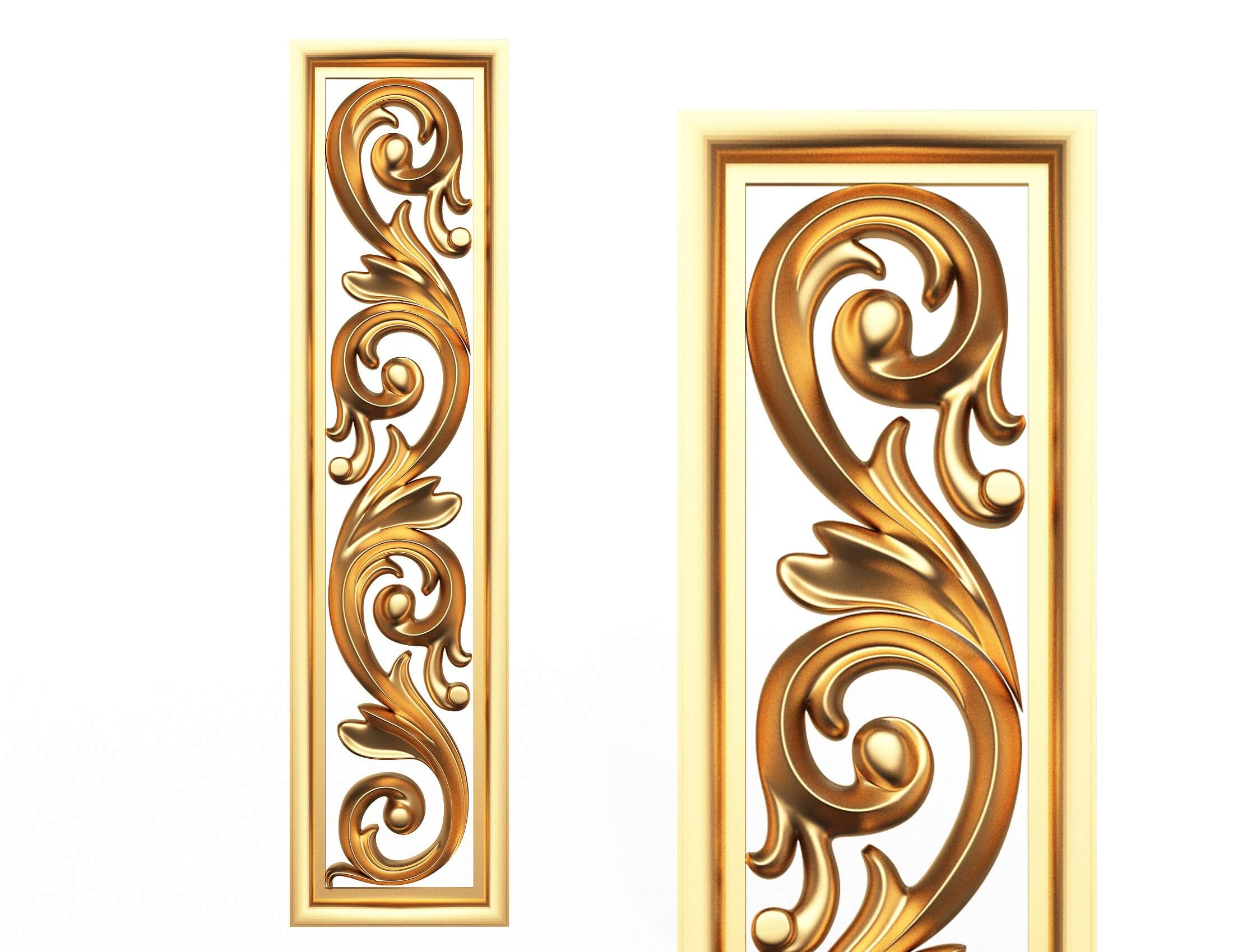 Collection of 40 Classic Carvings 01 - 3D Model by KhaganFX