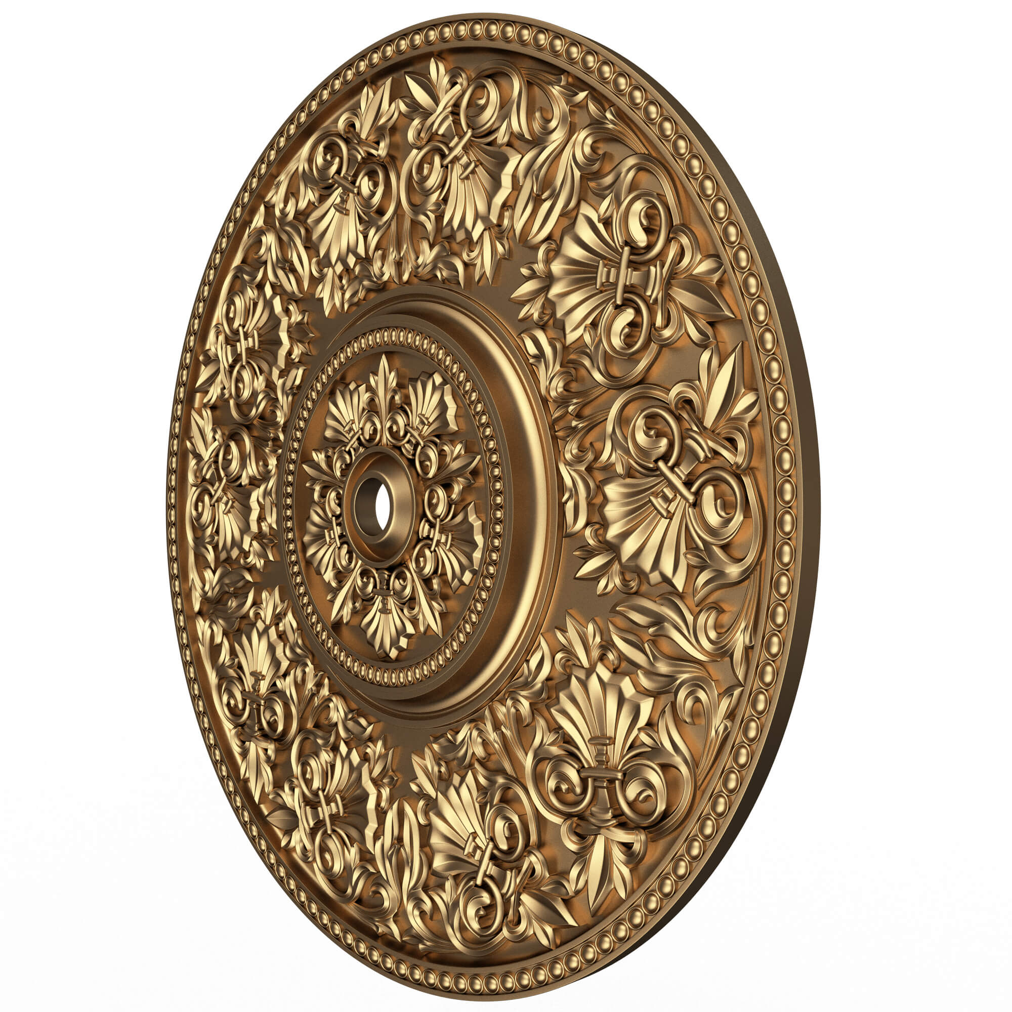 Collection of Ceiling Rosettes 02 - 3D Model by KhaganFX