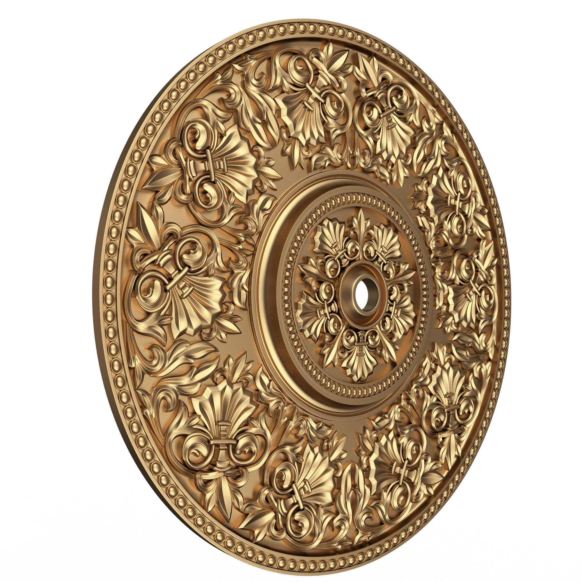 Collection of Ceiling Rosettes 02 - 3D Model by KhaganFX