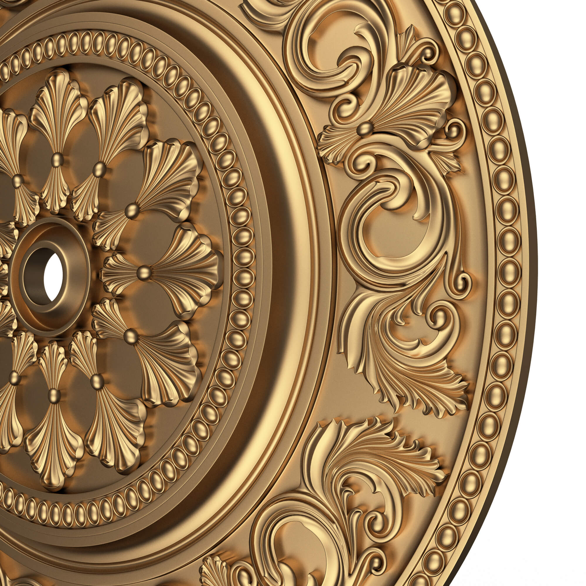 Collection of Ceiling Rosettes - 3D Model by KhaganFX