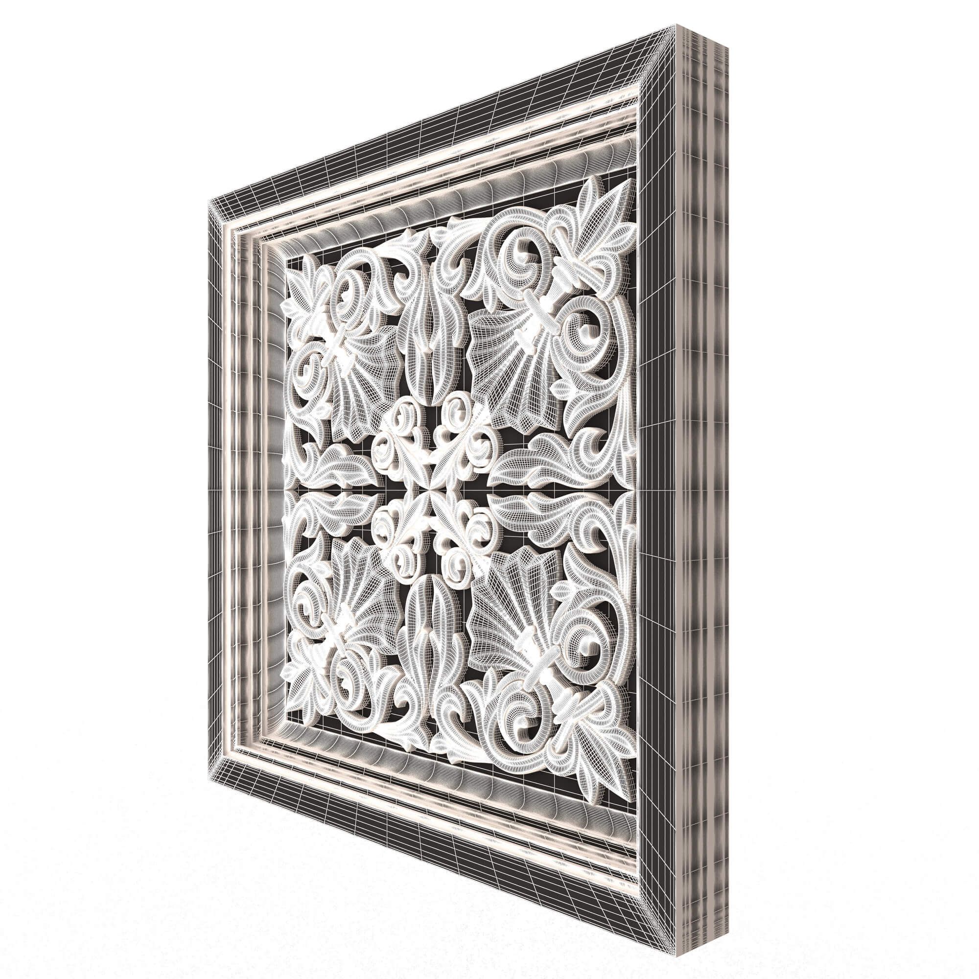 Collection of Ceiling Tiles 02 - 3D Model by KhaganFX
