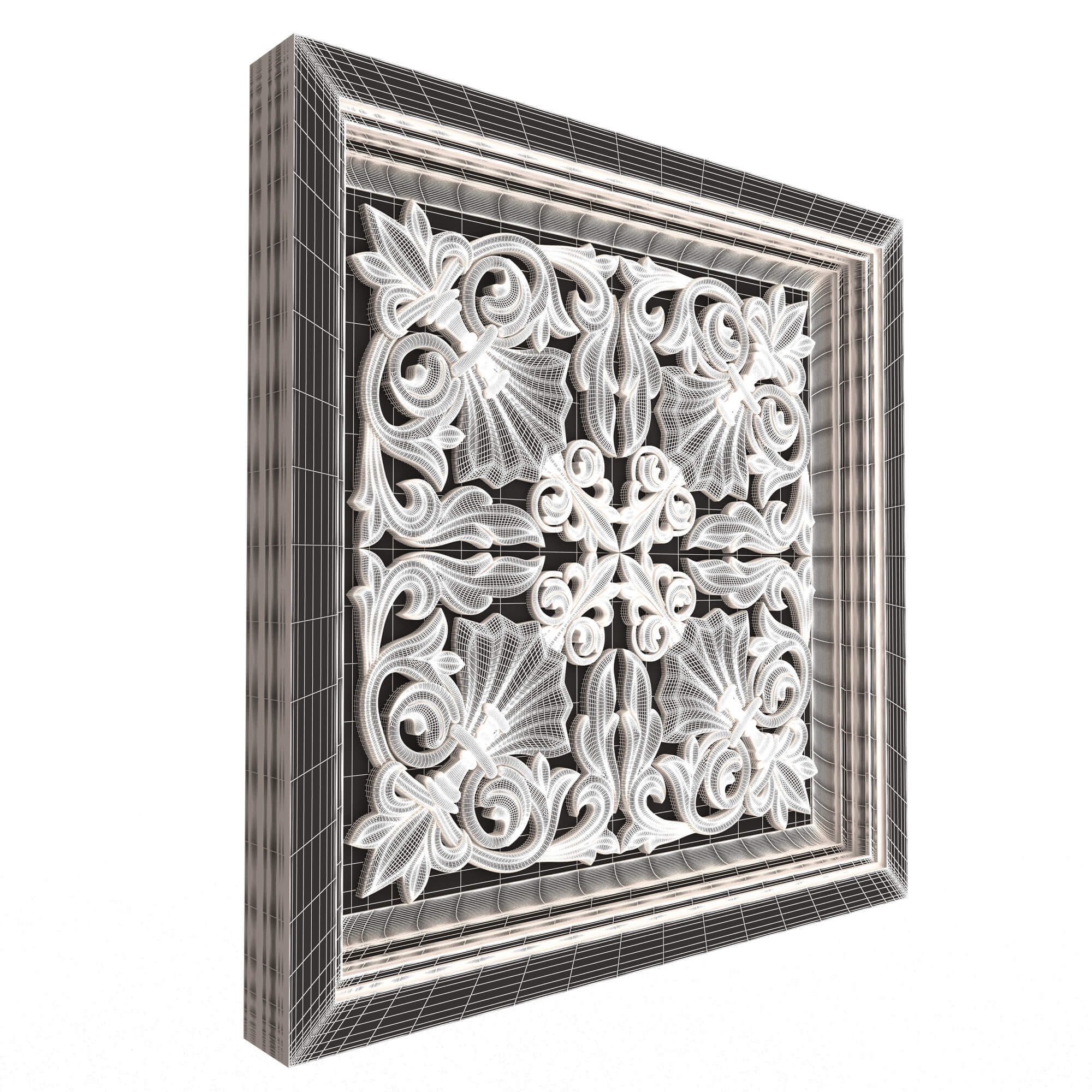 Collection of Ceiling Tiles 02 - 3D Model by KhaganFX