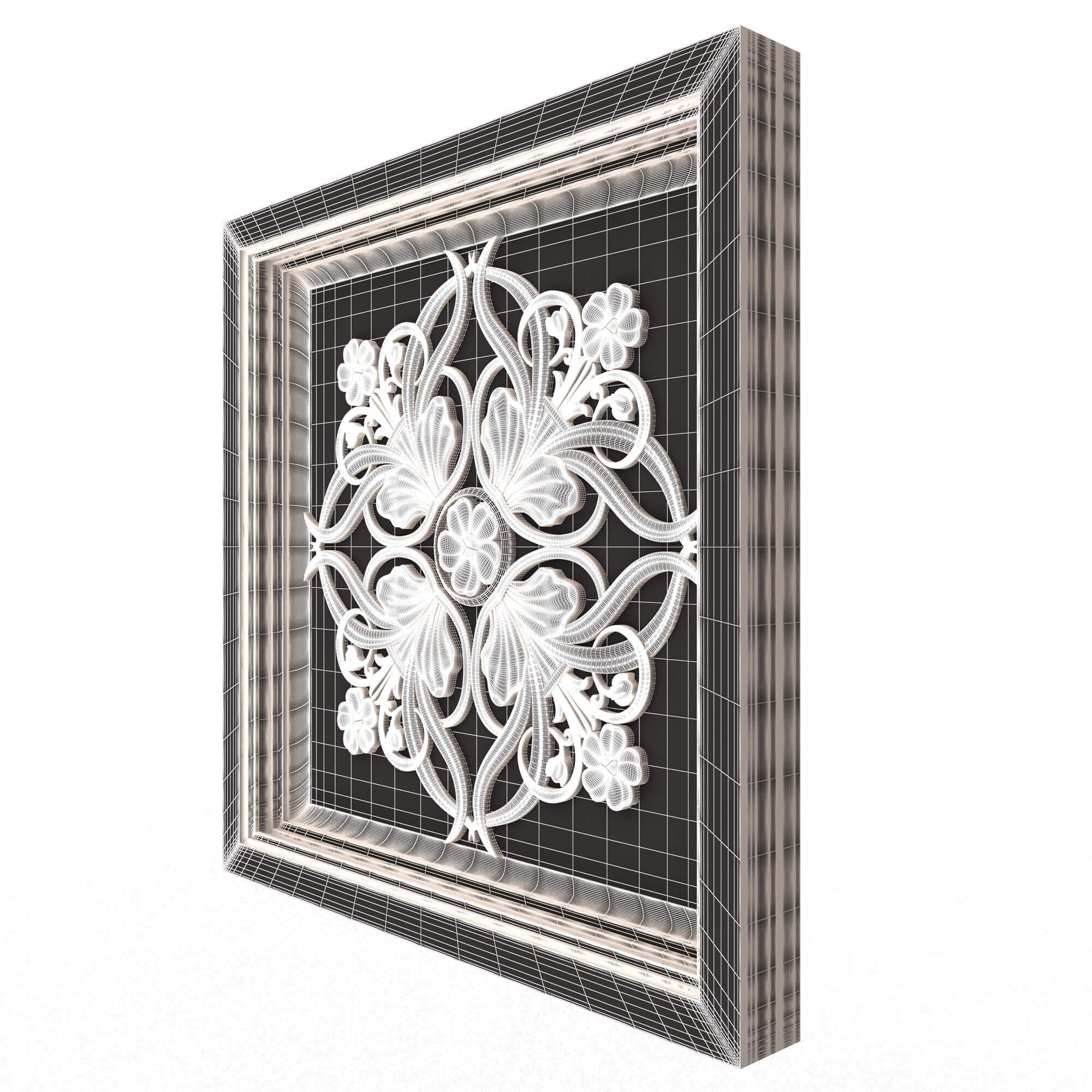 Collection of Ceiling Tiles 02 - 3D Model by KhaganFX