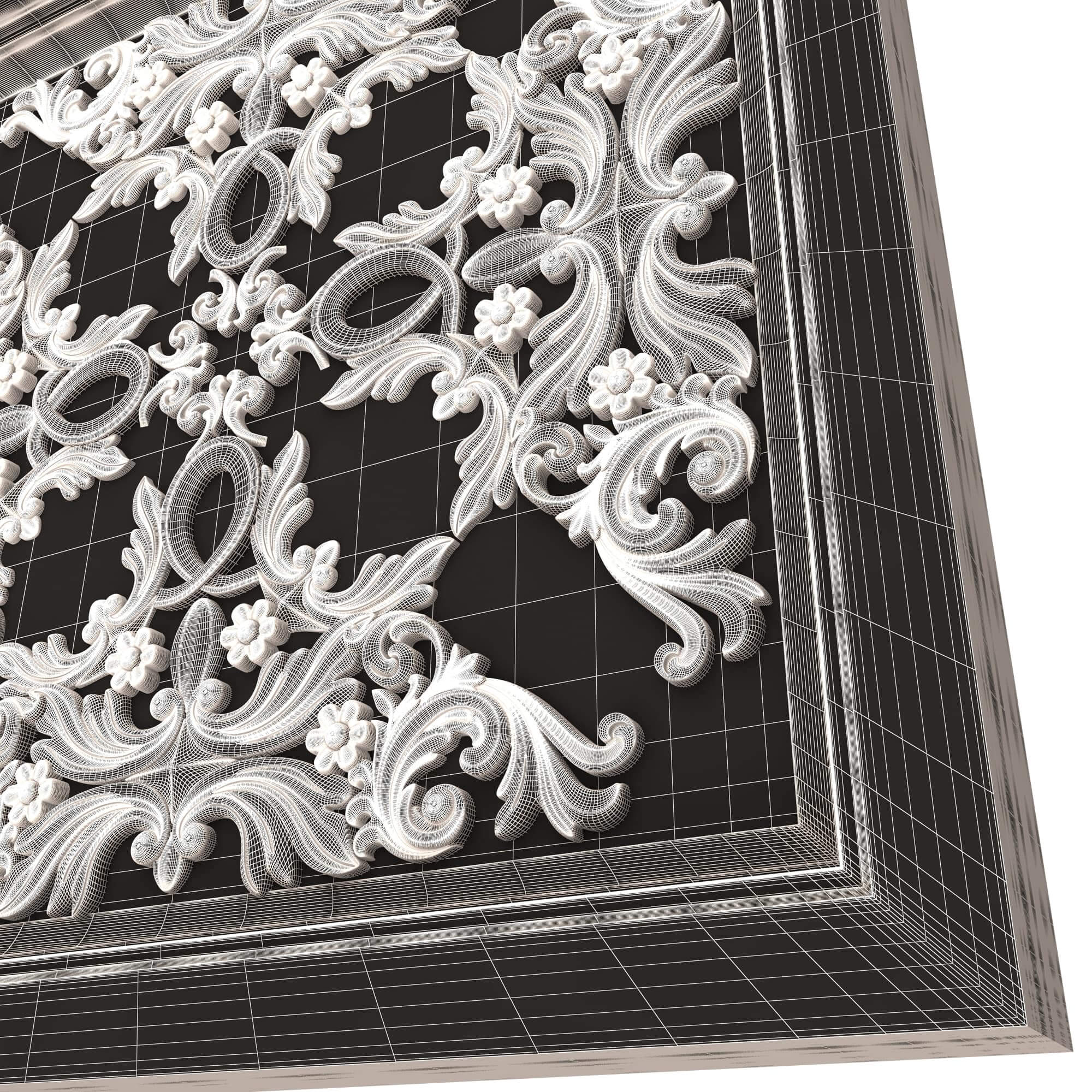 Collection of Ceiling Tiles 02 - 3D Model by KhaganFX