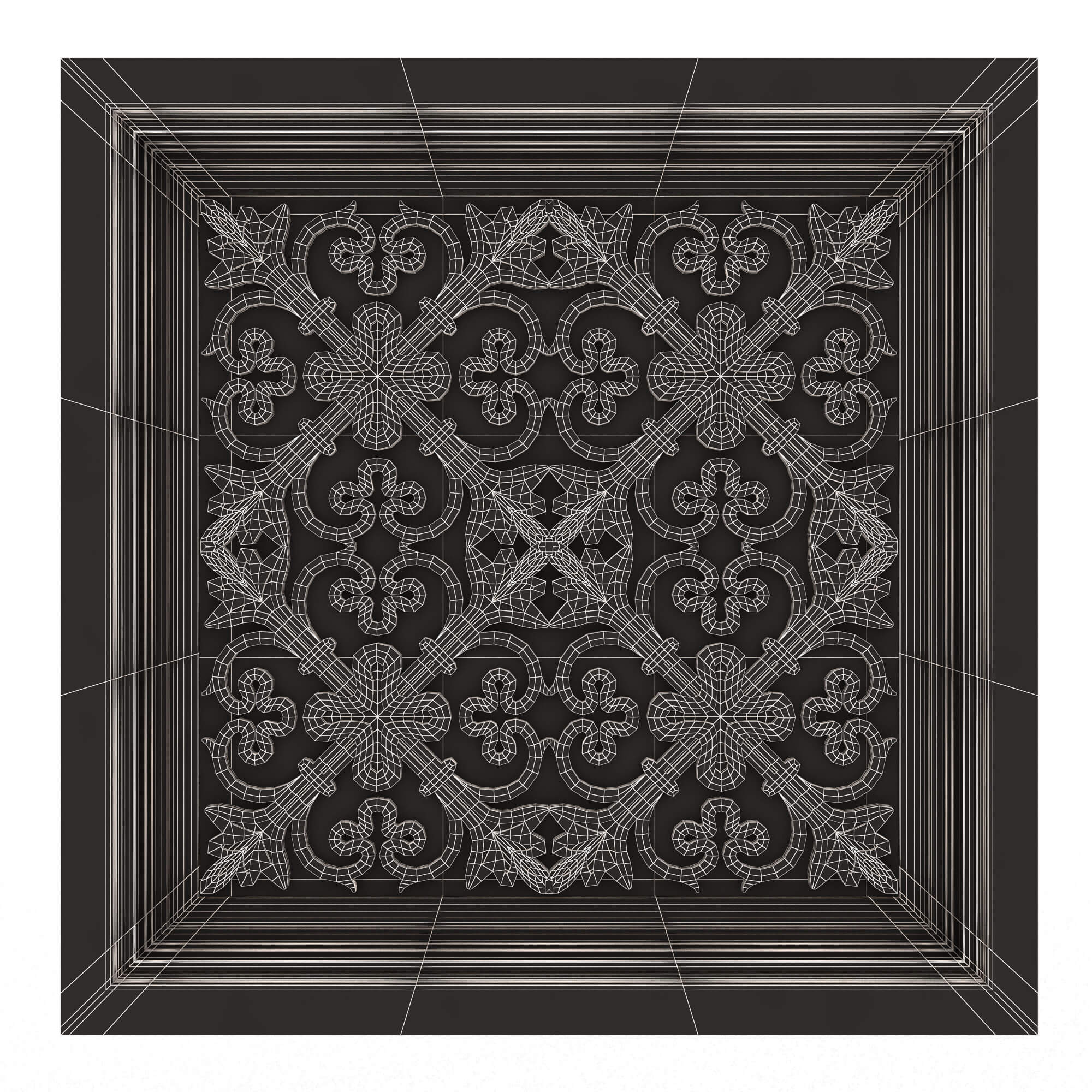 Collection of Ceiling Tiles - 3D Model by KhaganFX