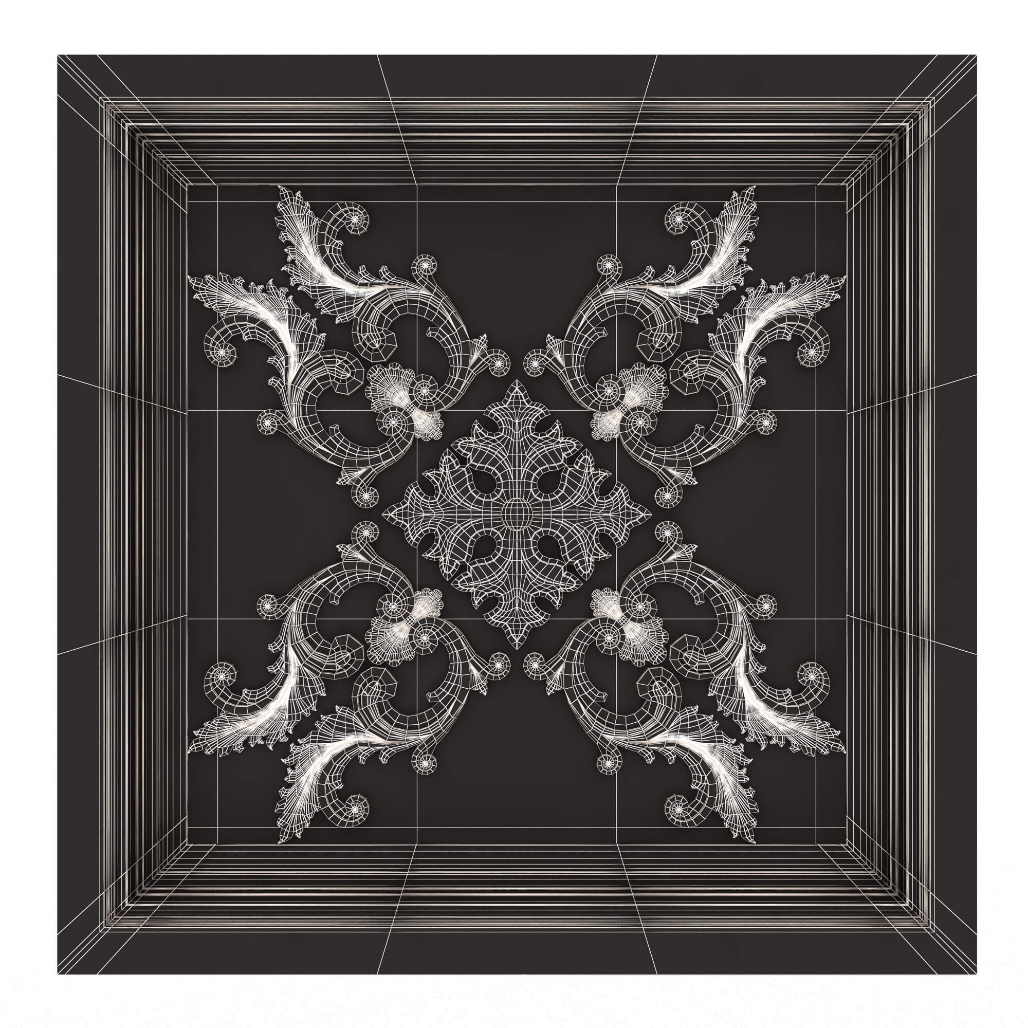 Collection of Ceiling Tiles - 3D Model by KhaganFX