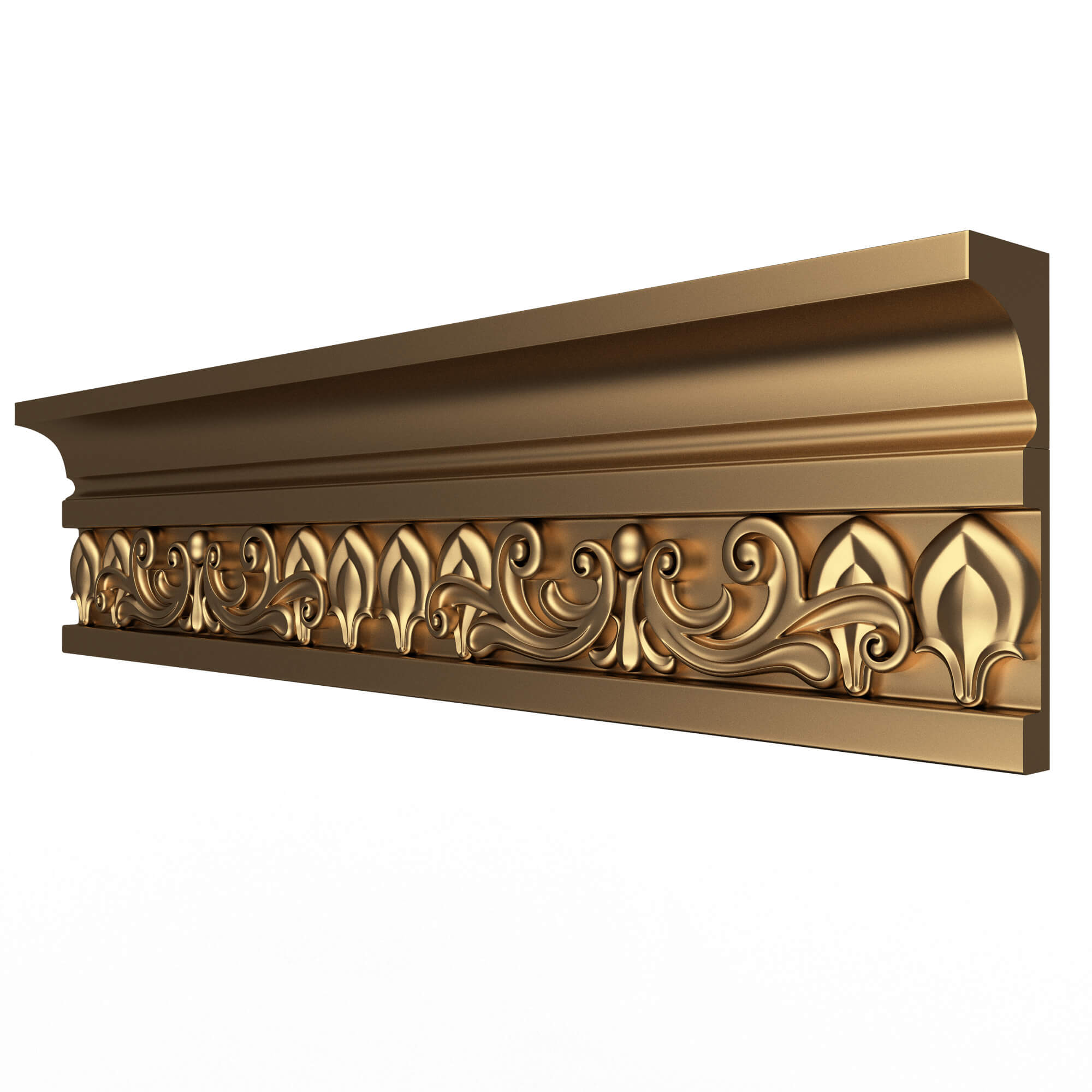 Collection of Cornice Decoration Moldings - 3D Model by KhaganFX