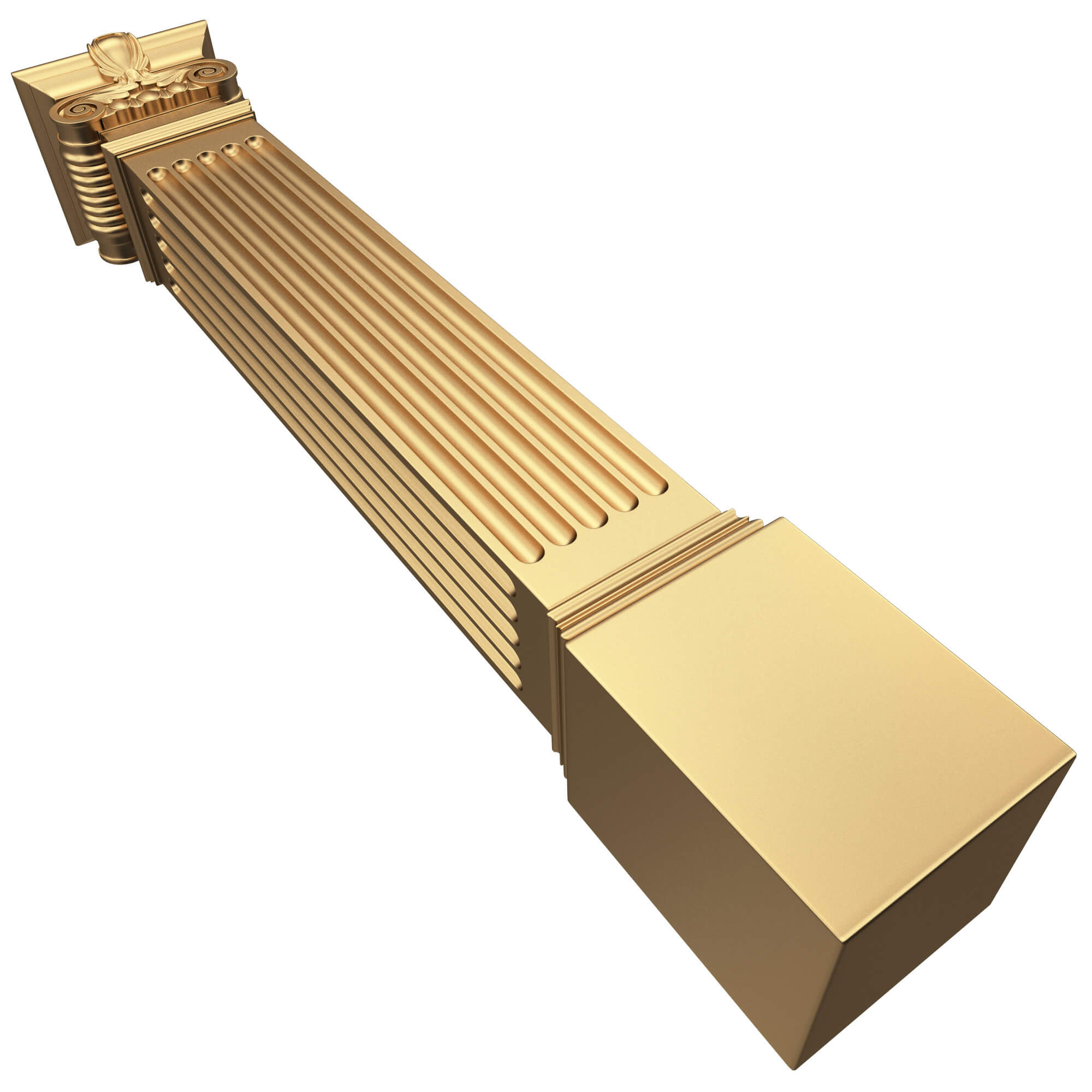 Column Capitals Collection - 3D Model by KhaganFX