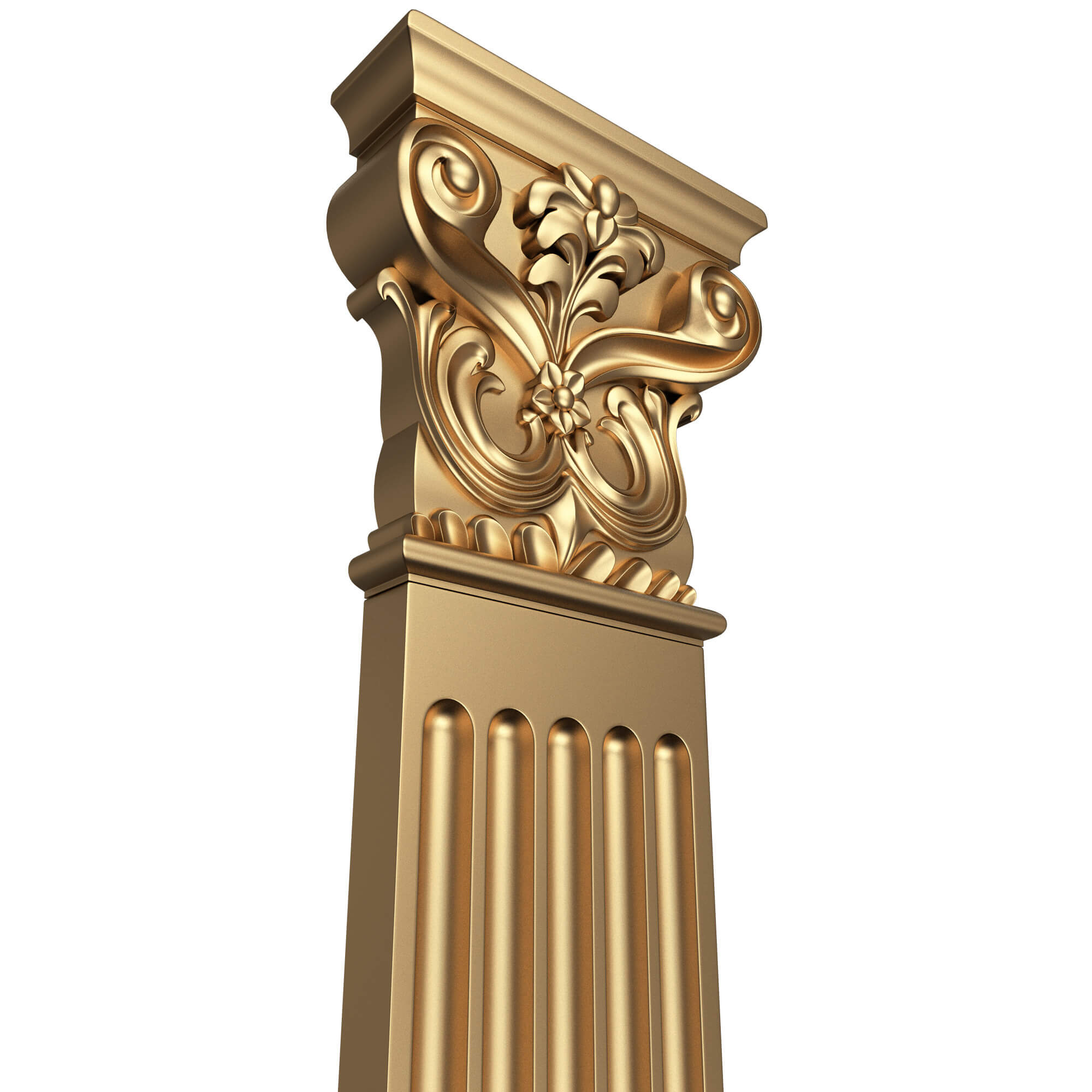 Column Capitals Collection - 3D Model by KhaganFX
