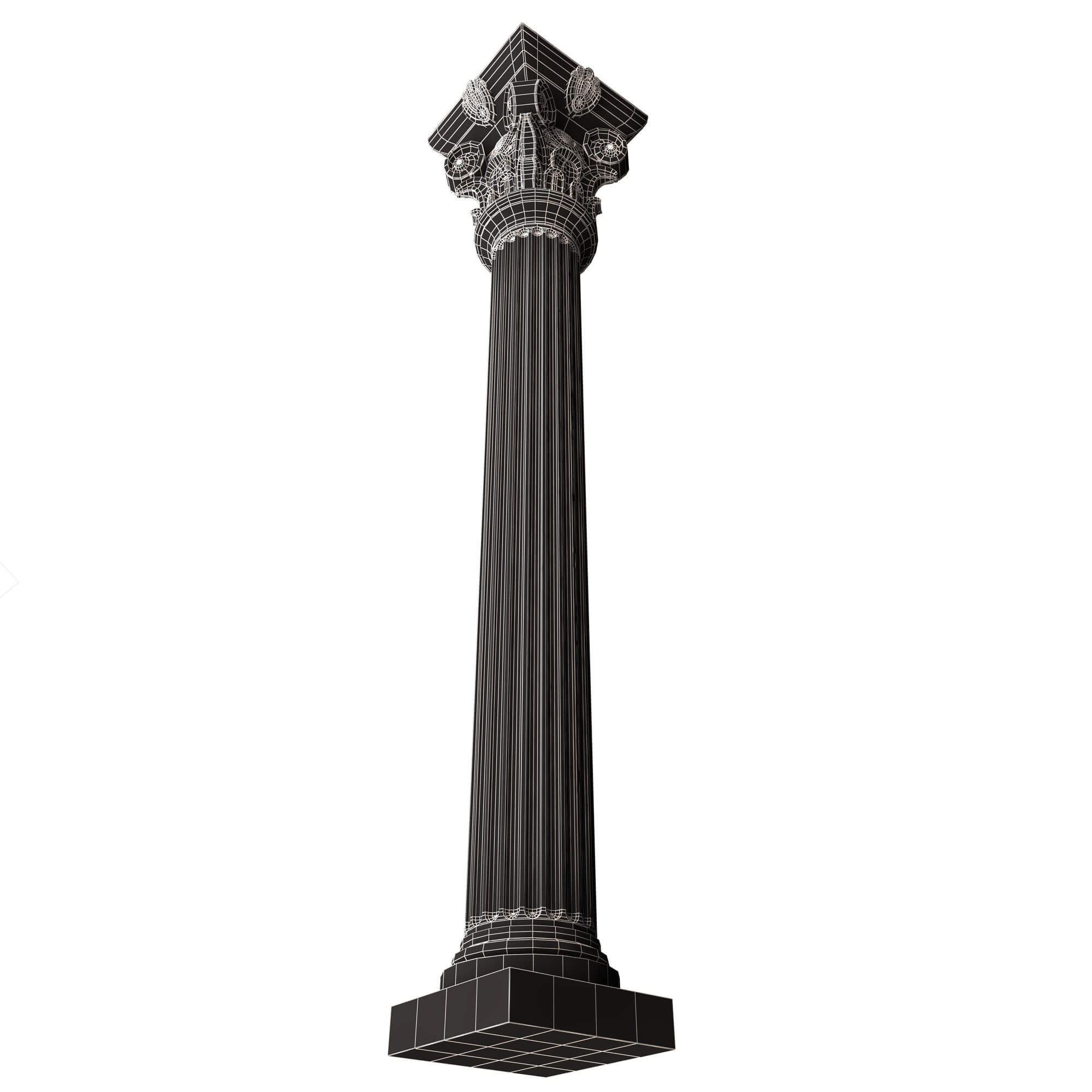 Column Capitals Collection - 3D Model by KhaganFX