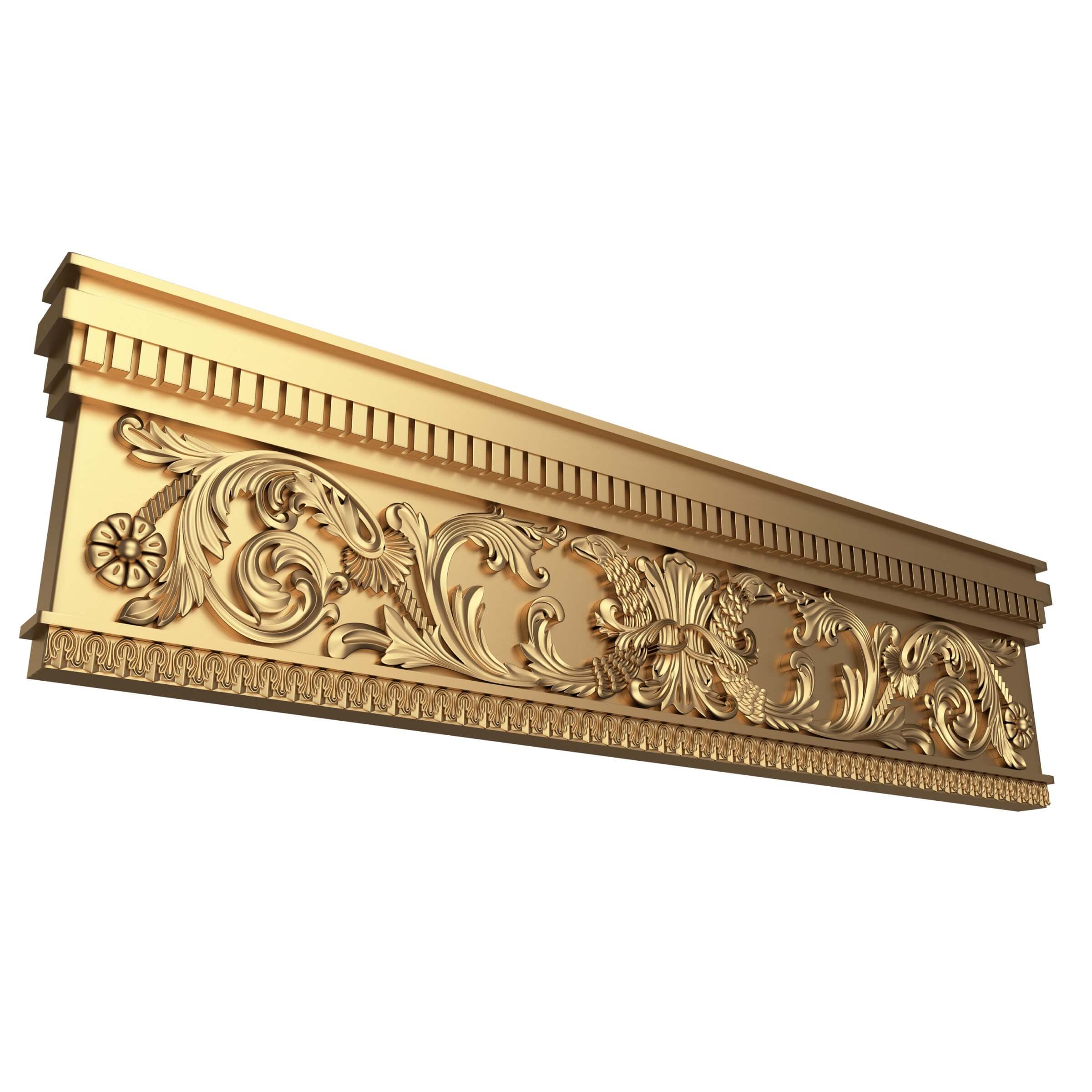 Cornice Decoration Molding 03 - 3D Model by KhaganFX