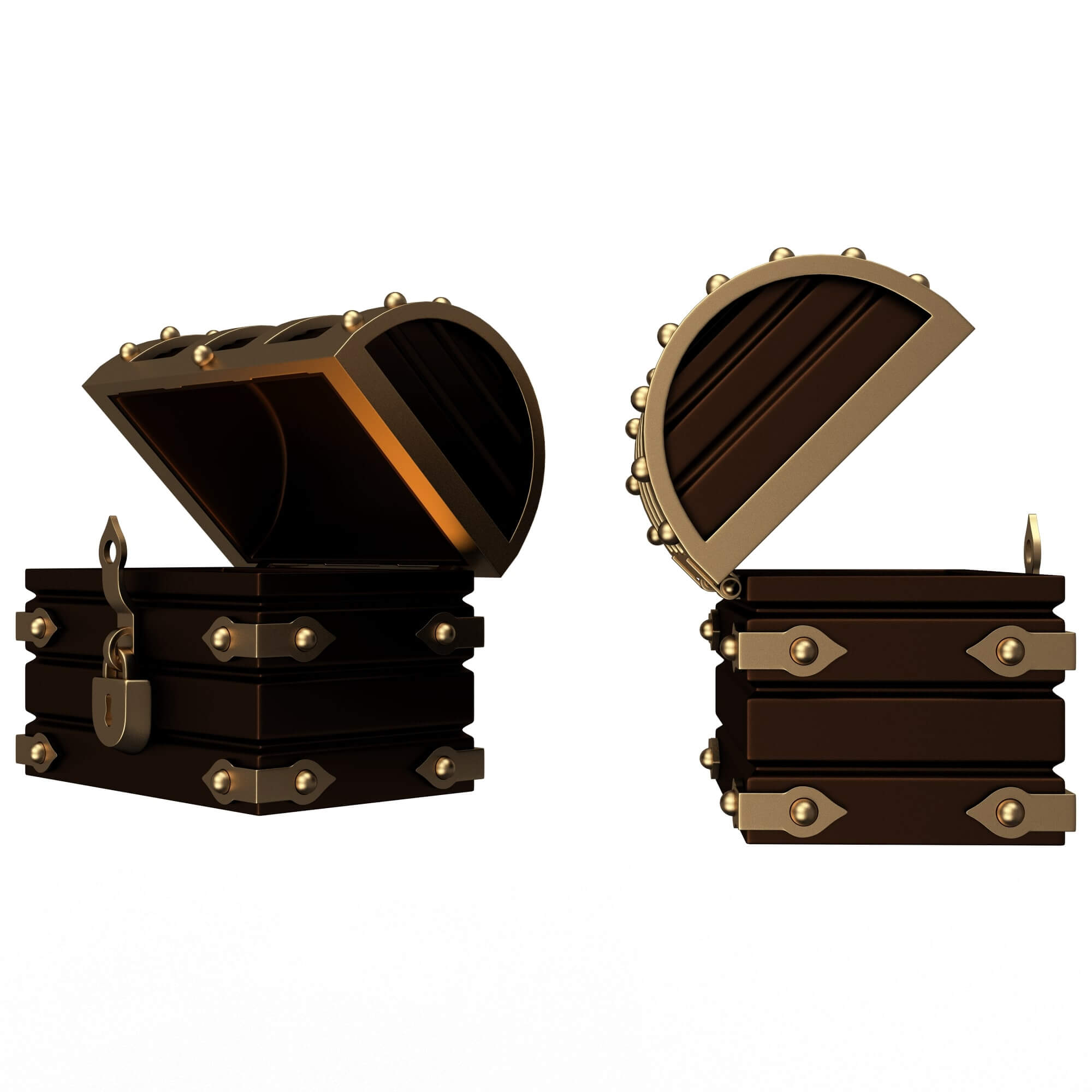 Crate Barrel and Chest Treasure Collection - 3D Model by KhaganFX