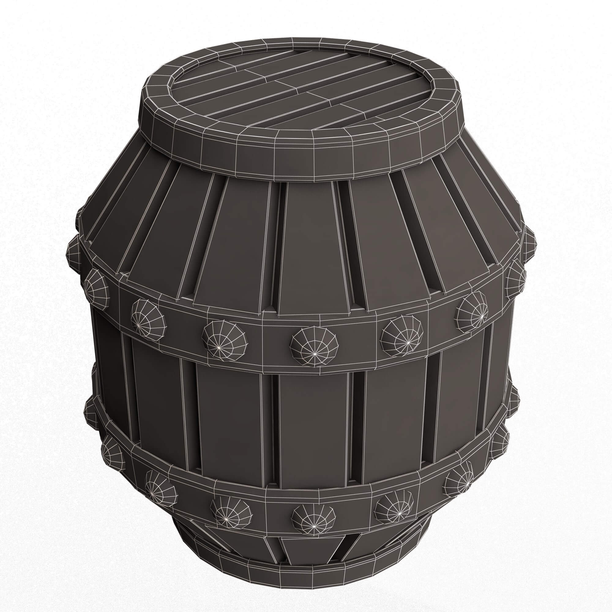 Crate Barrel and Chest Treasure Collection - 3D Model by KhaganFX