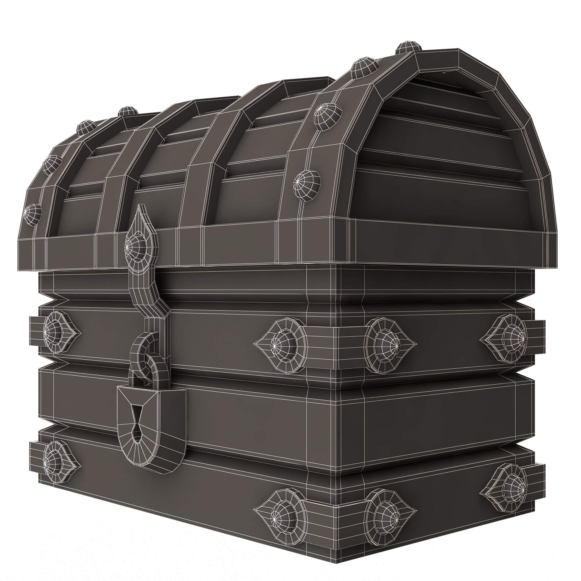 Crate Barrel and Chest Treasure Collection - 3D Model by KhaganFX