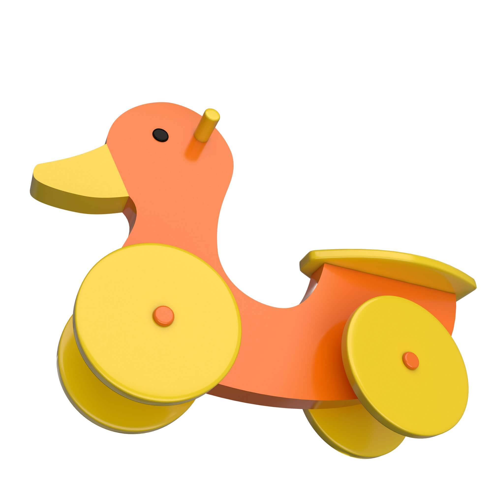 Duck Bike - 3D Model by KhaganFX