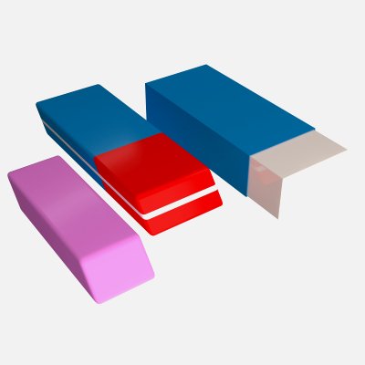 Erasers - 3D Model by KhaganFX