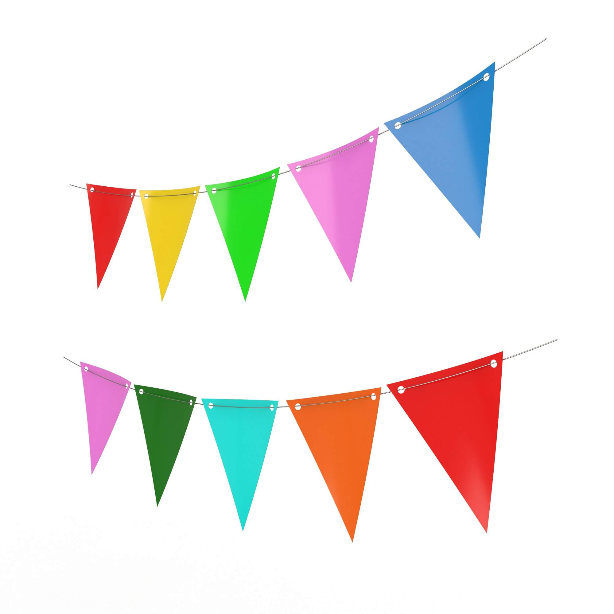 Fagnon Garland Banner - 3D Model by KhaganFX