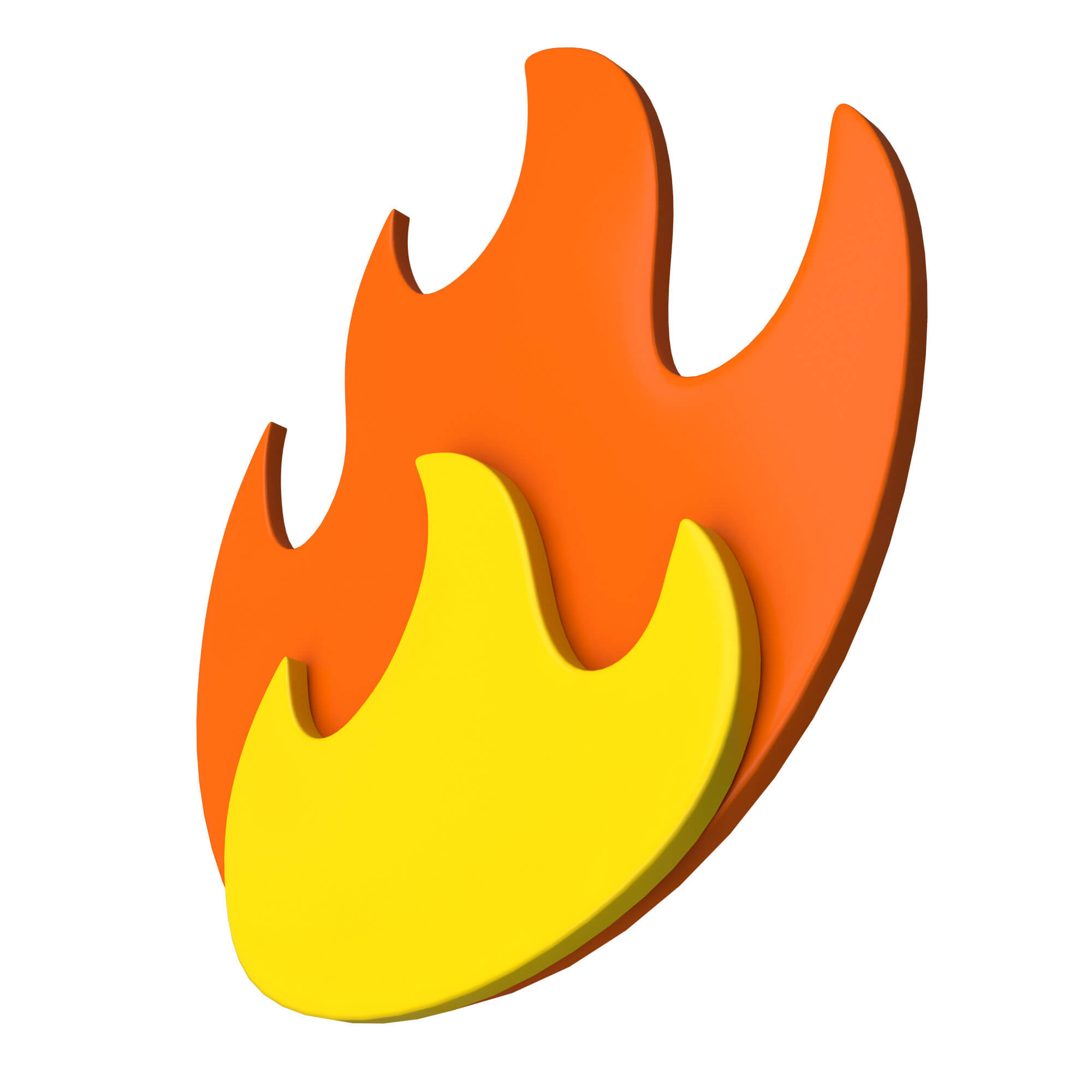 Fire Emoji - 3D Model by KhaganFX