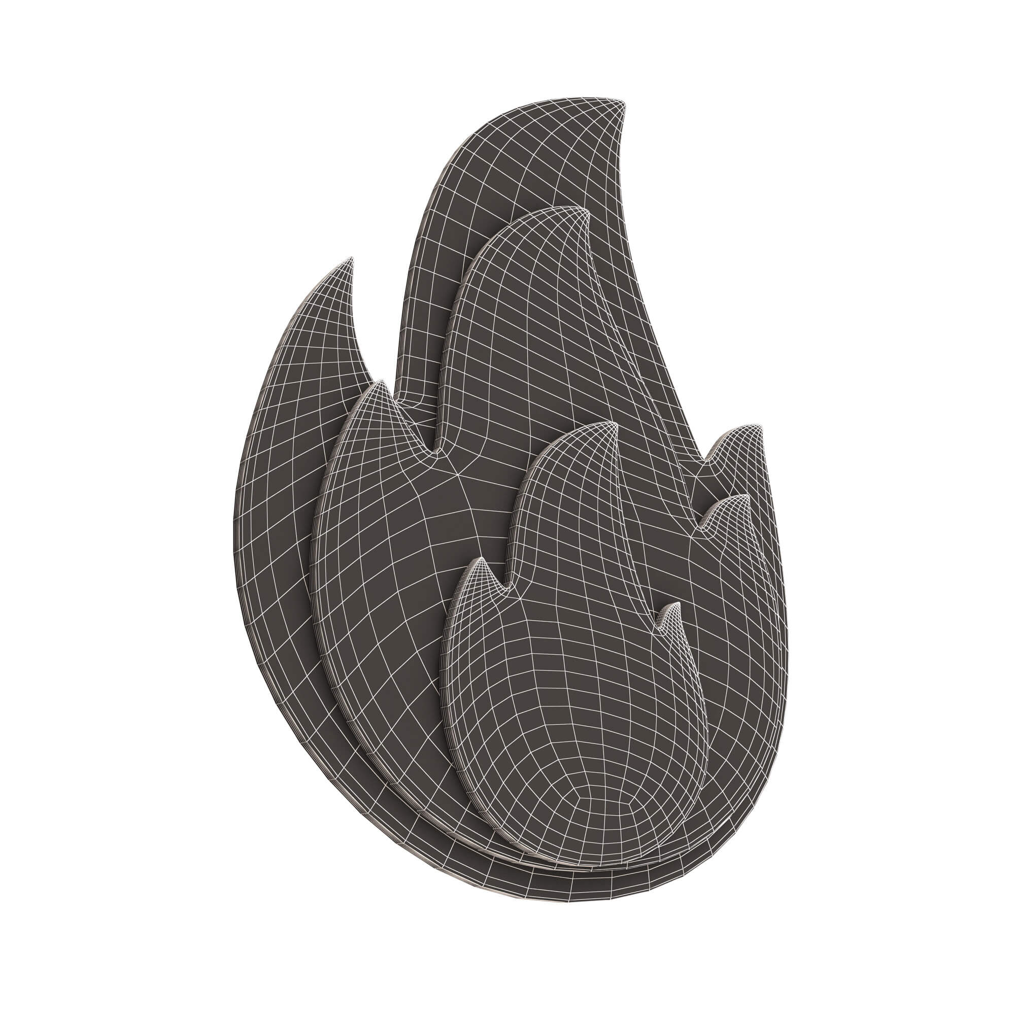 Flame Emoji - 3D Model by KhaganFX