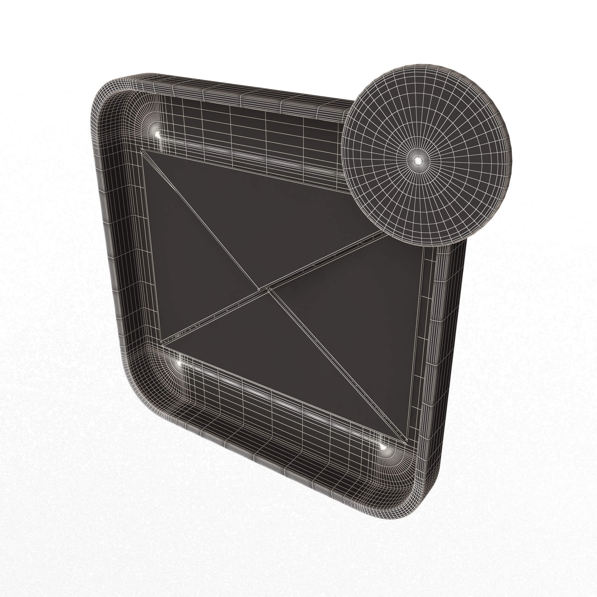 Email Notification Icon - 3D Model by KhaganFX