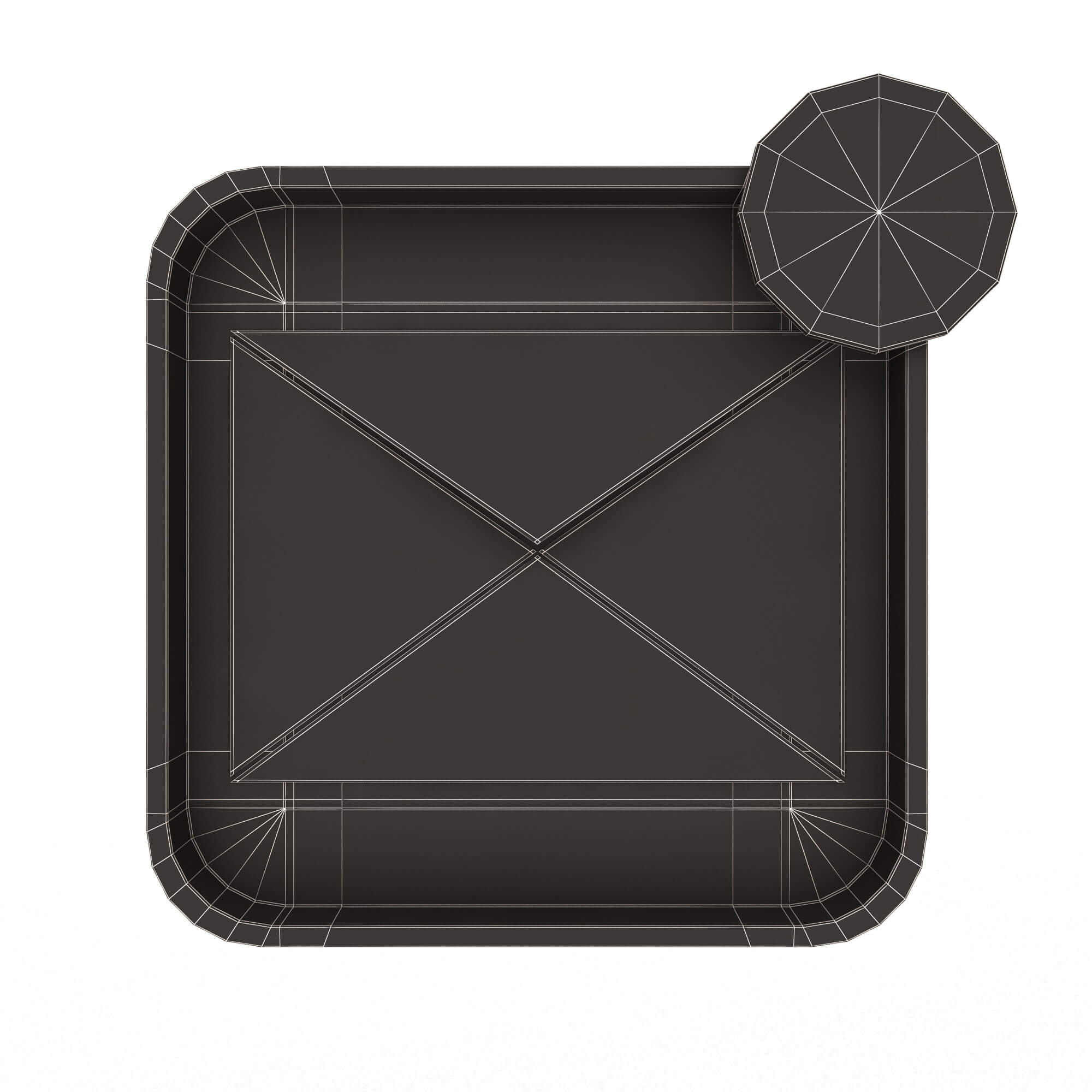 Email Notification Icon - 3D Model by KhaganFX