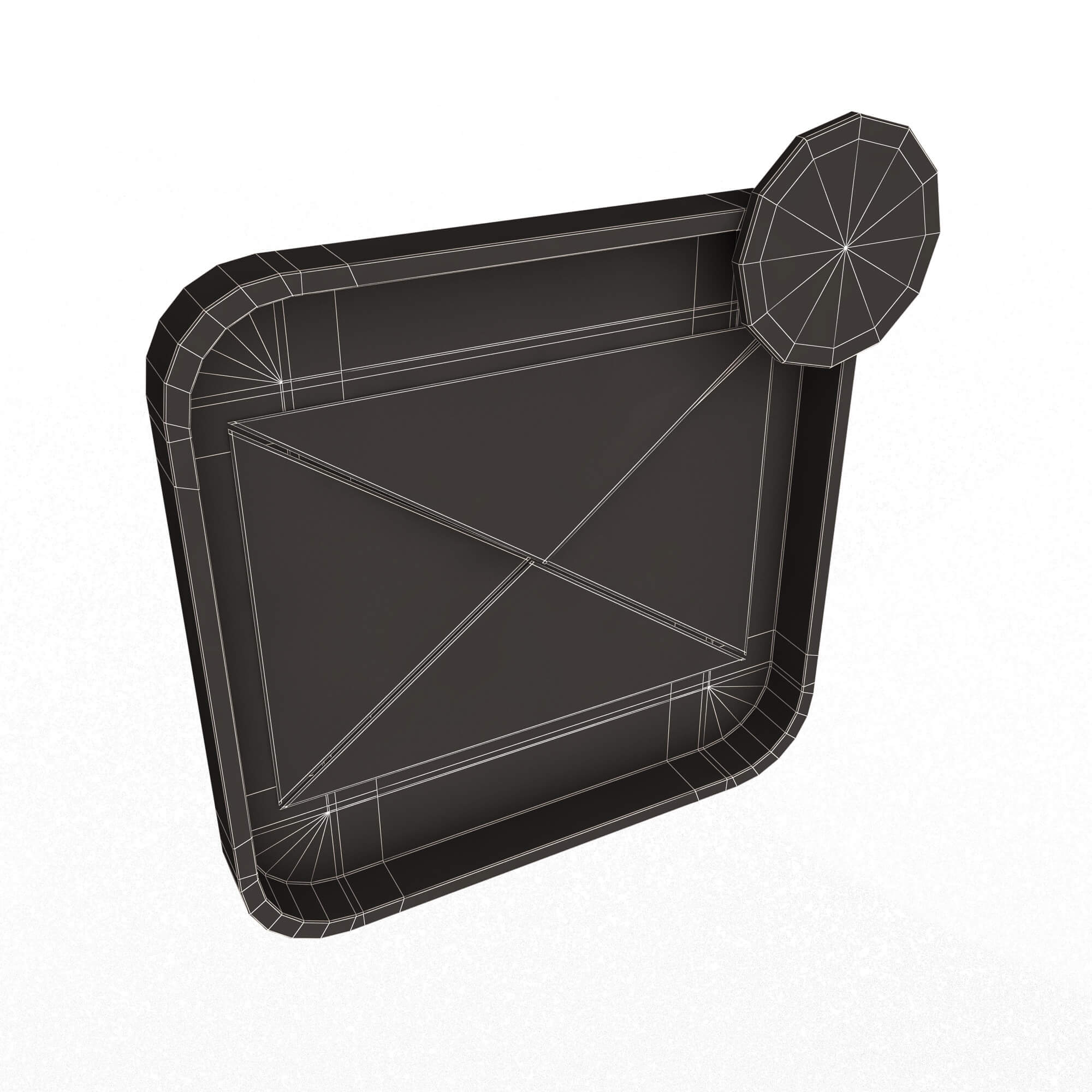 Email Notification Icon - 3D Model by KhaganFX