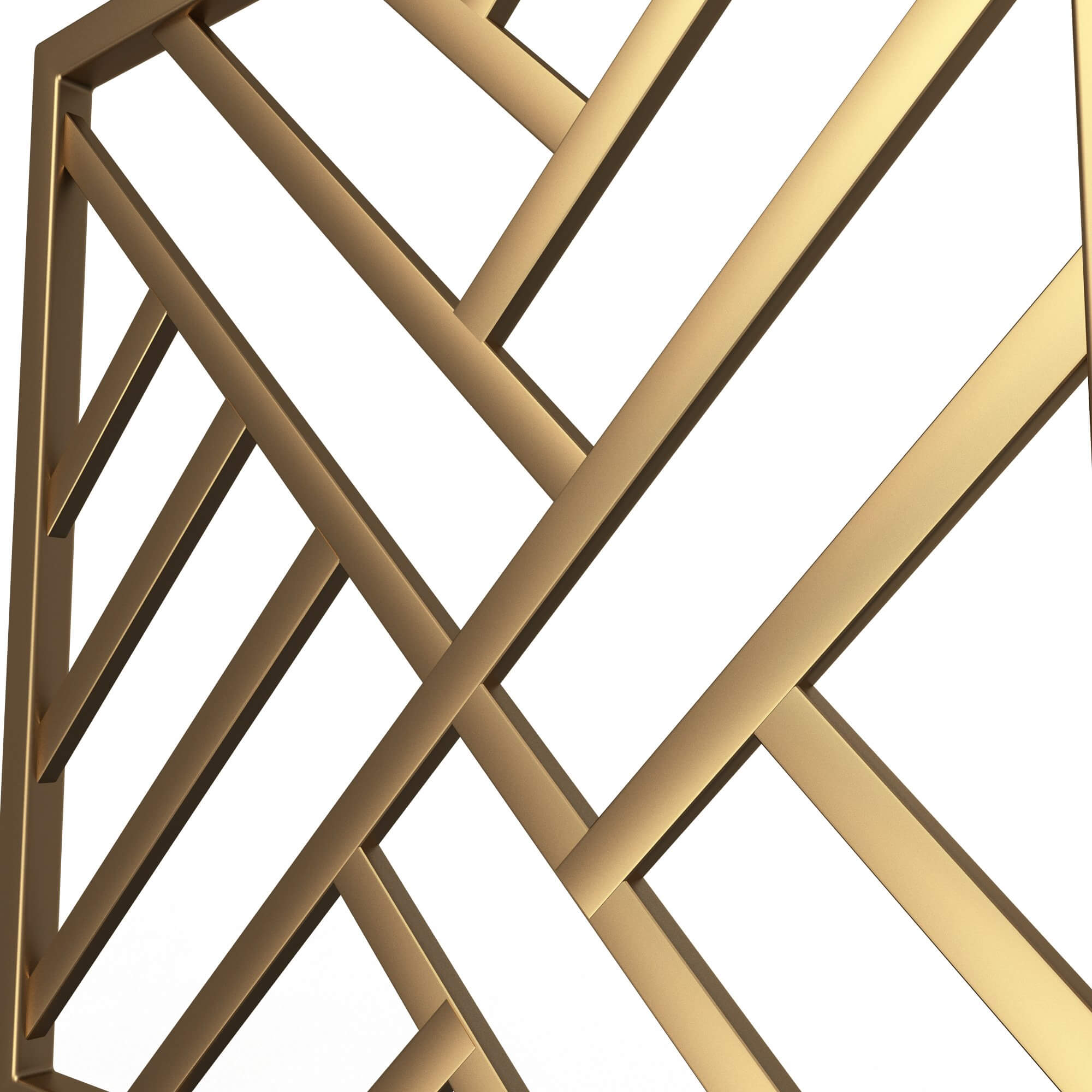 Frame Forging Iron Railing 02 - 3D Model by KhaganFX