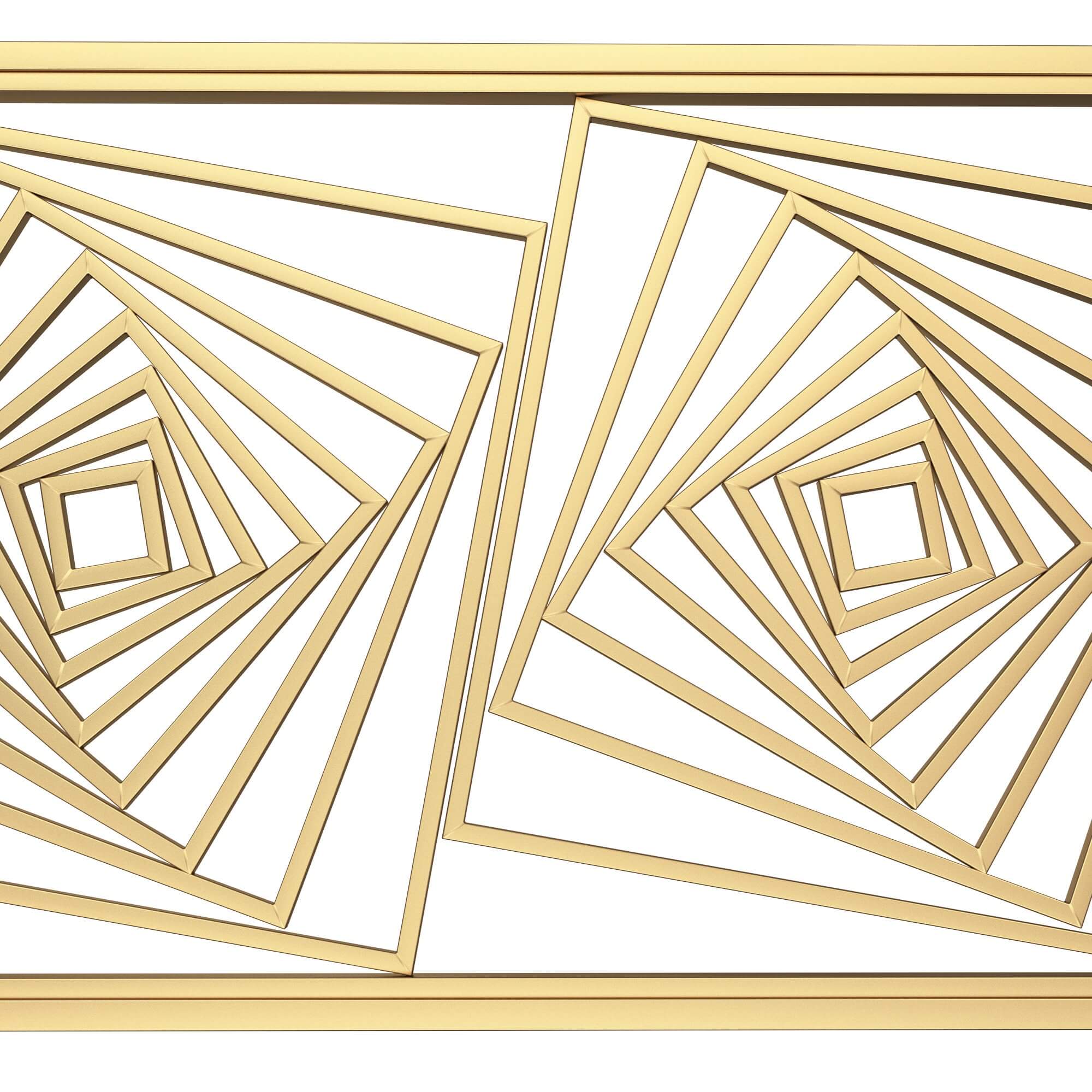Frame Forging Iron Railing - 3D Model by KhaganFX