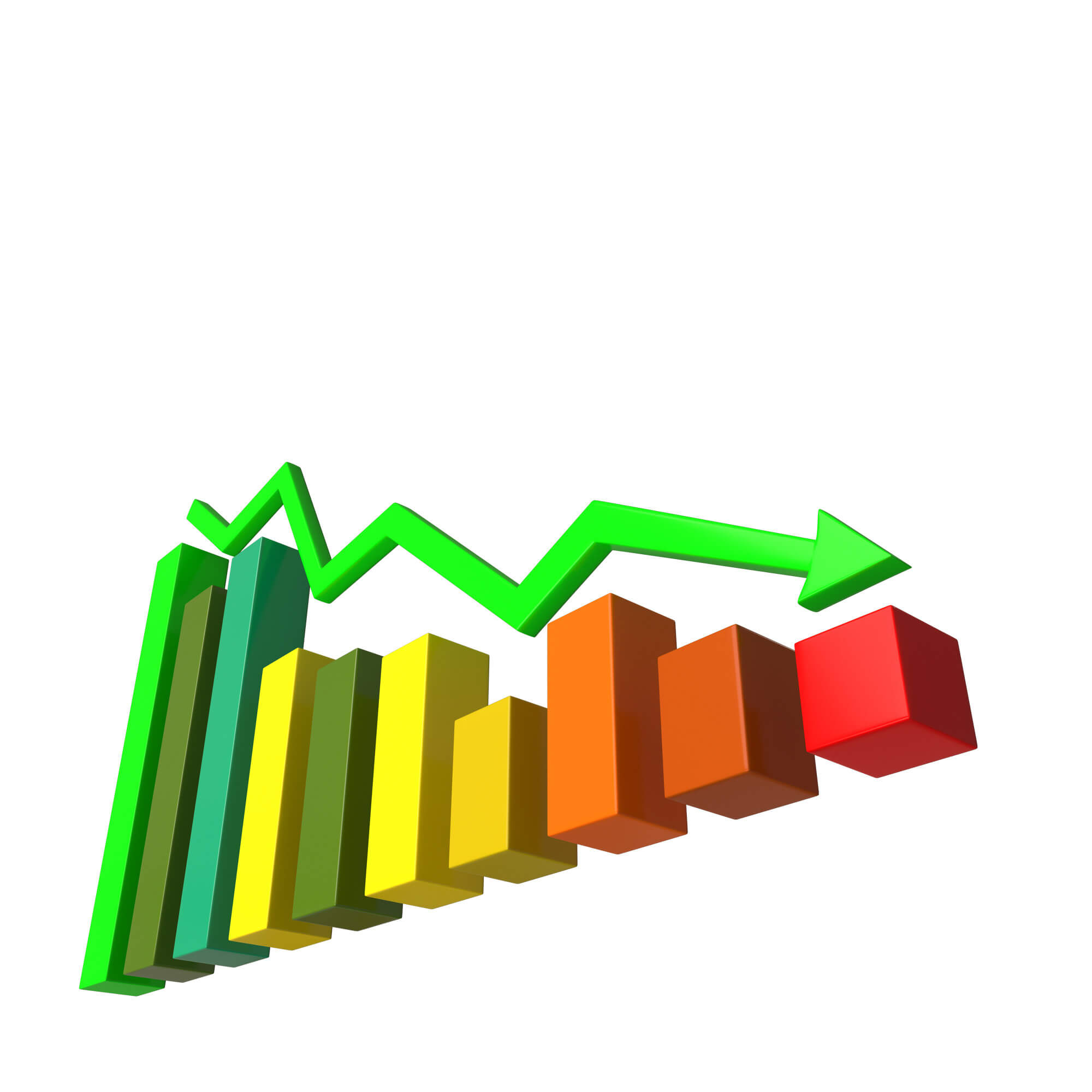 Graph Broken Down - 3D Model by KhaganFX