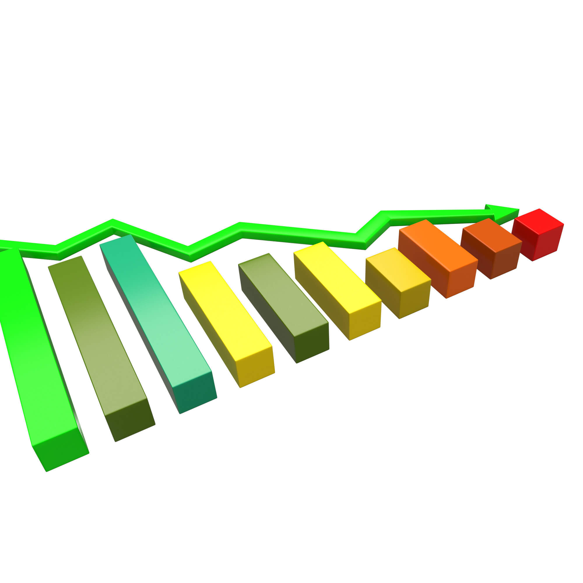 Graph Broken Down - 3D Model by KhaganFX