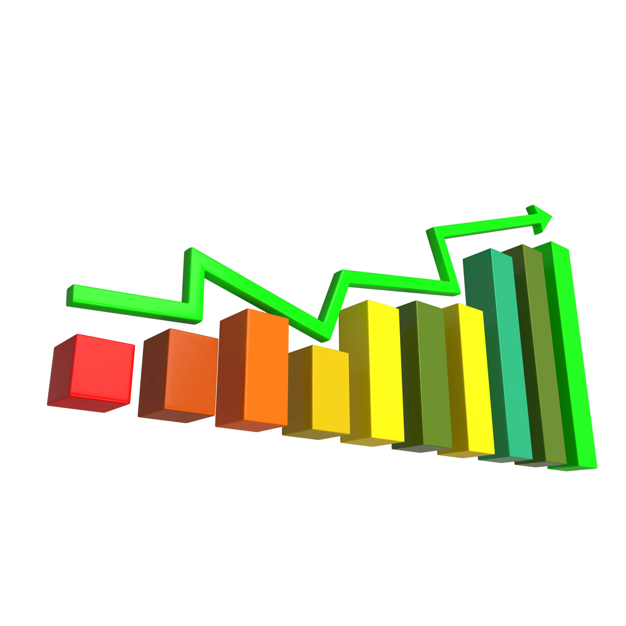 Graph Broken Up - 3D Model by KhaganFX