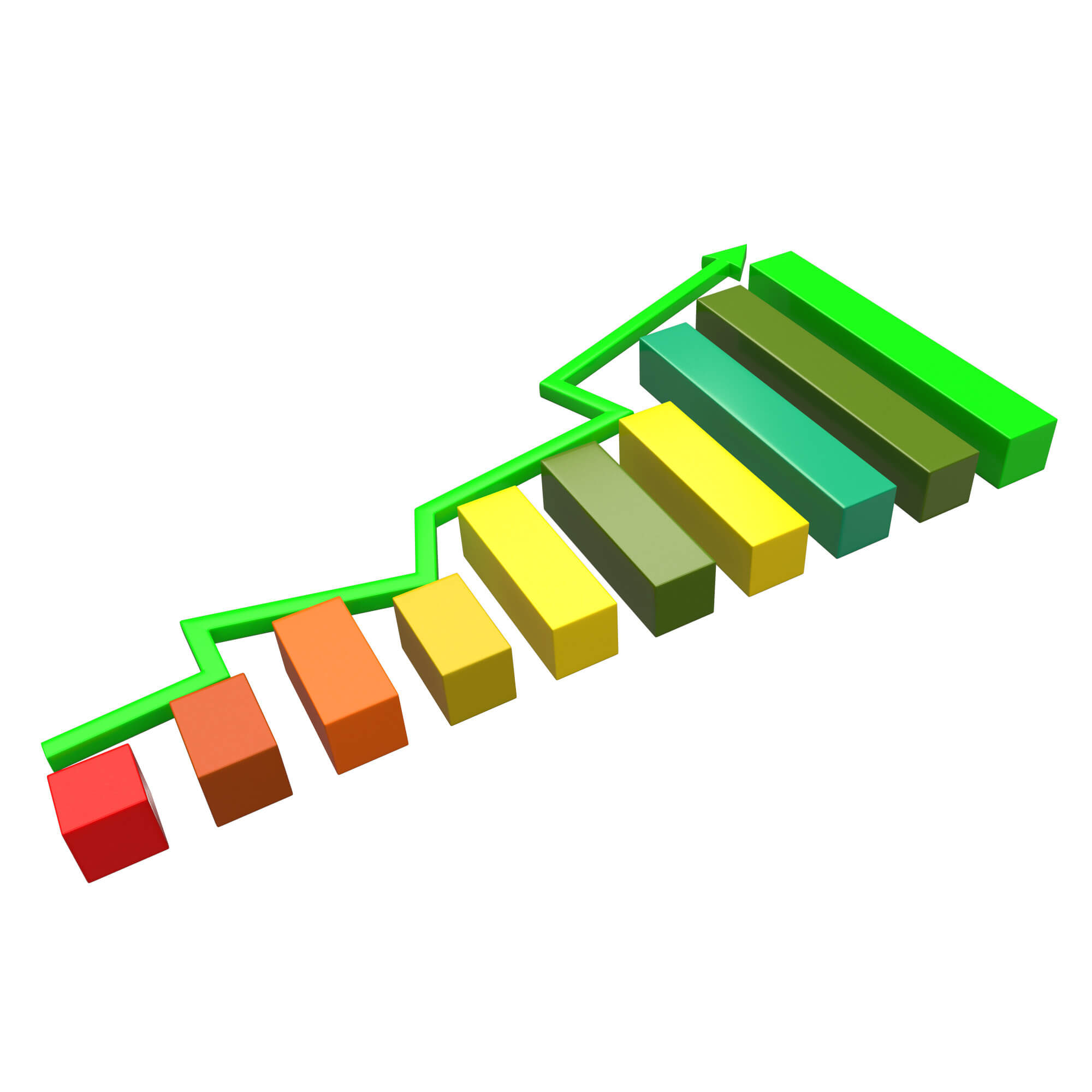 Graph Broken Up - 3D Model by KhaganFX