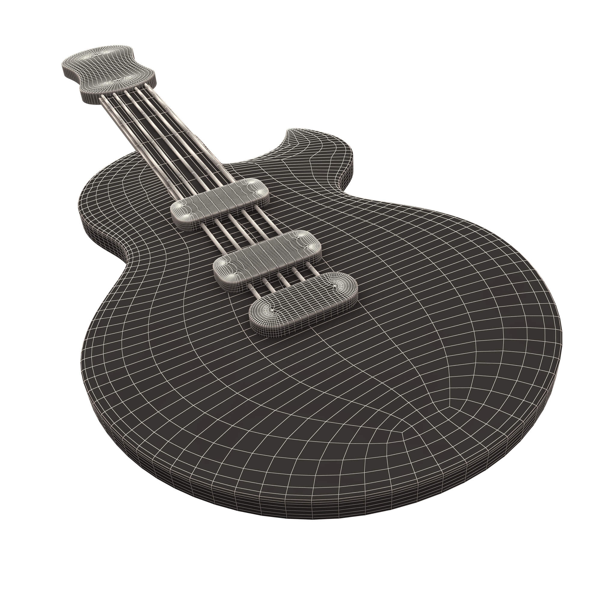 Guitar Emoji - 3D Model by KhaganFX
