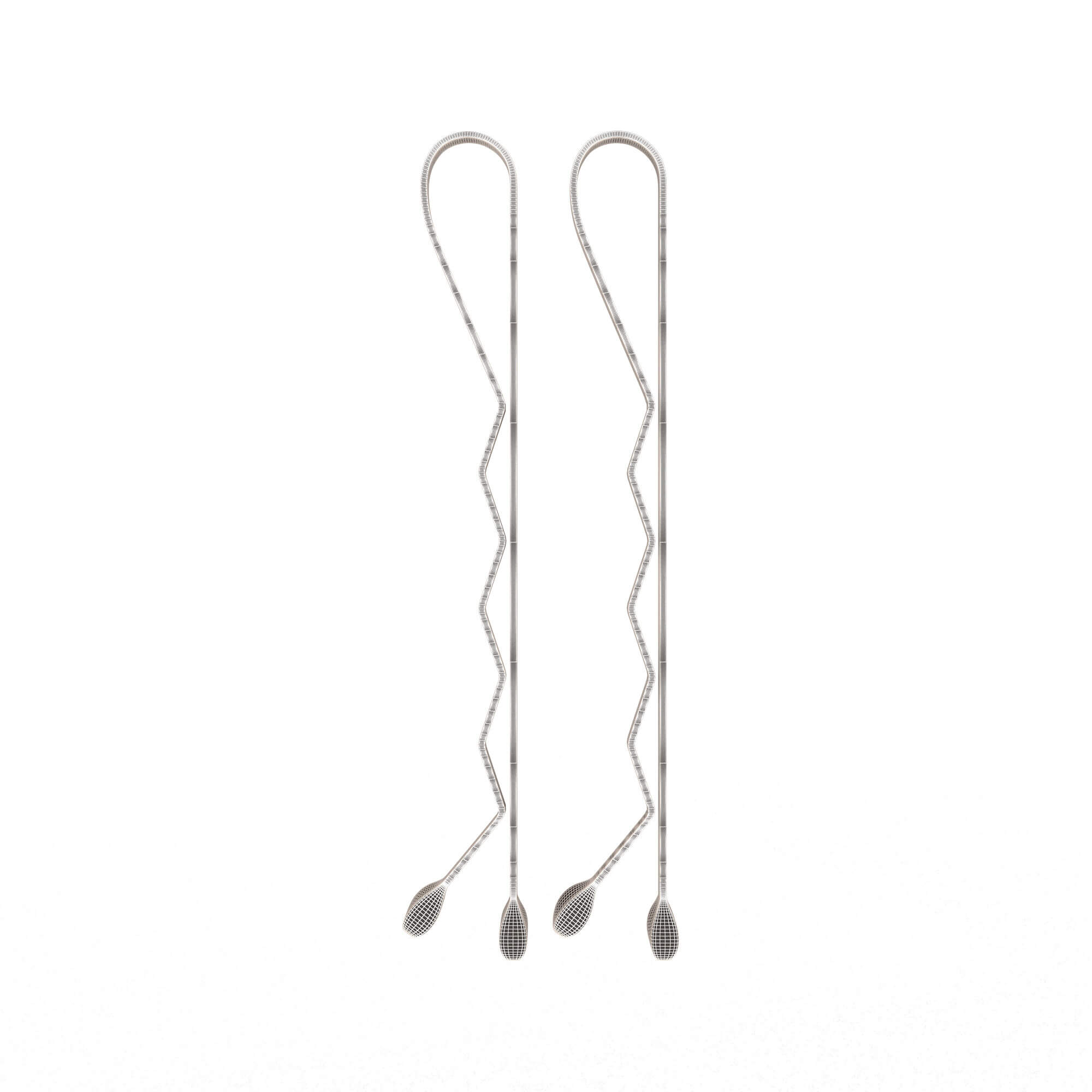 Hairpin Set - 3D Model by KhaganFX
