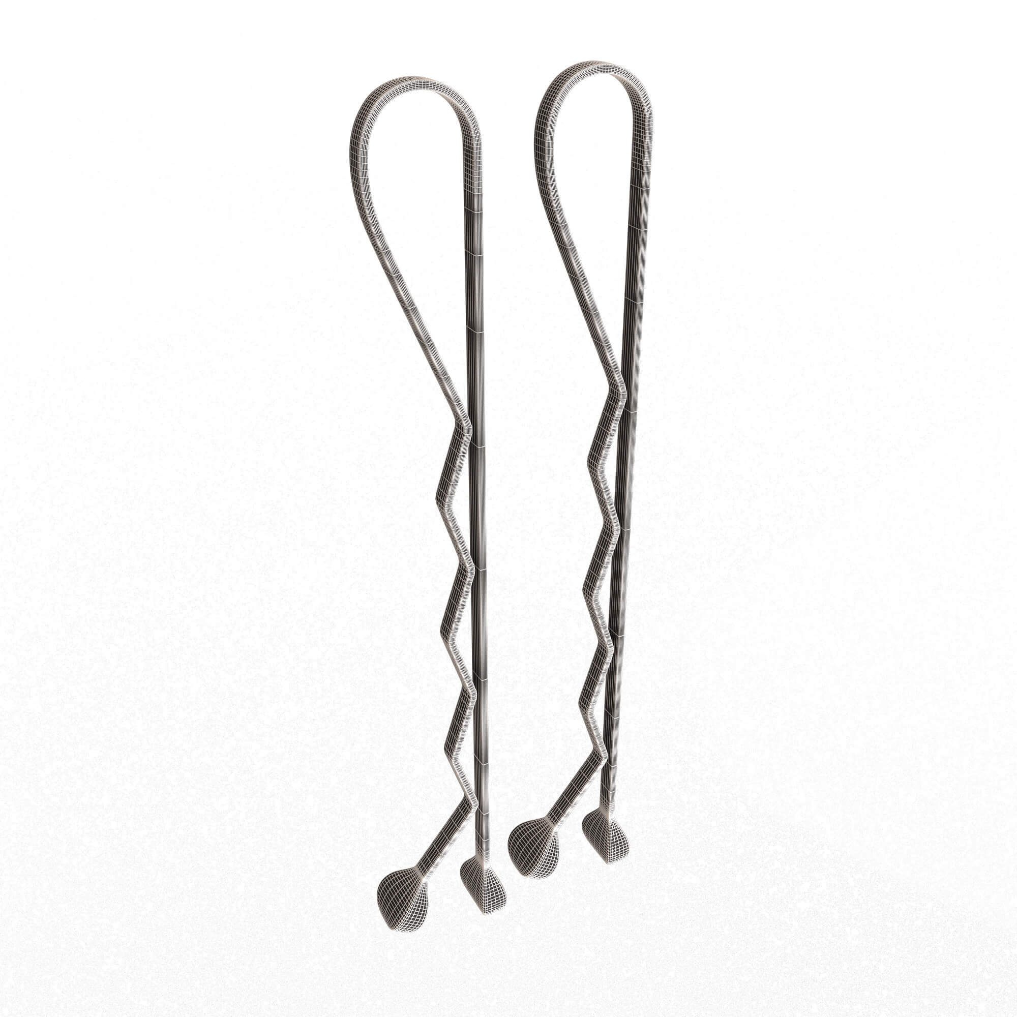 Hairpin Set - 3D Model by KhaganFX