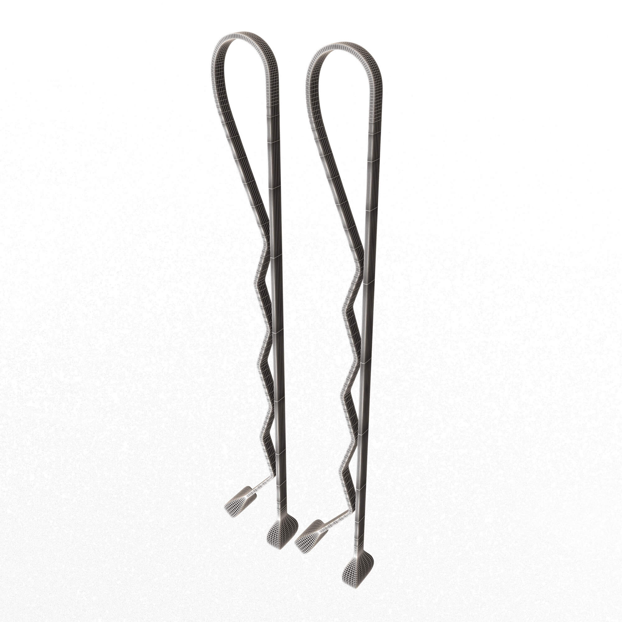 Hairpin Set - 3D Model by KhaganFX